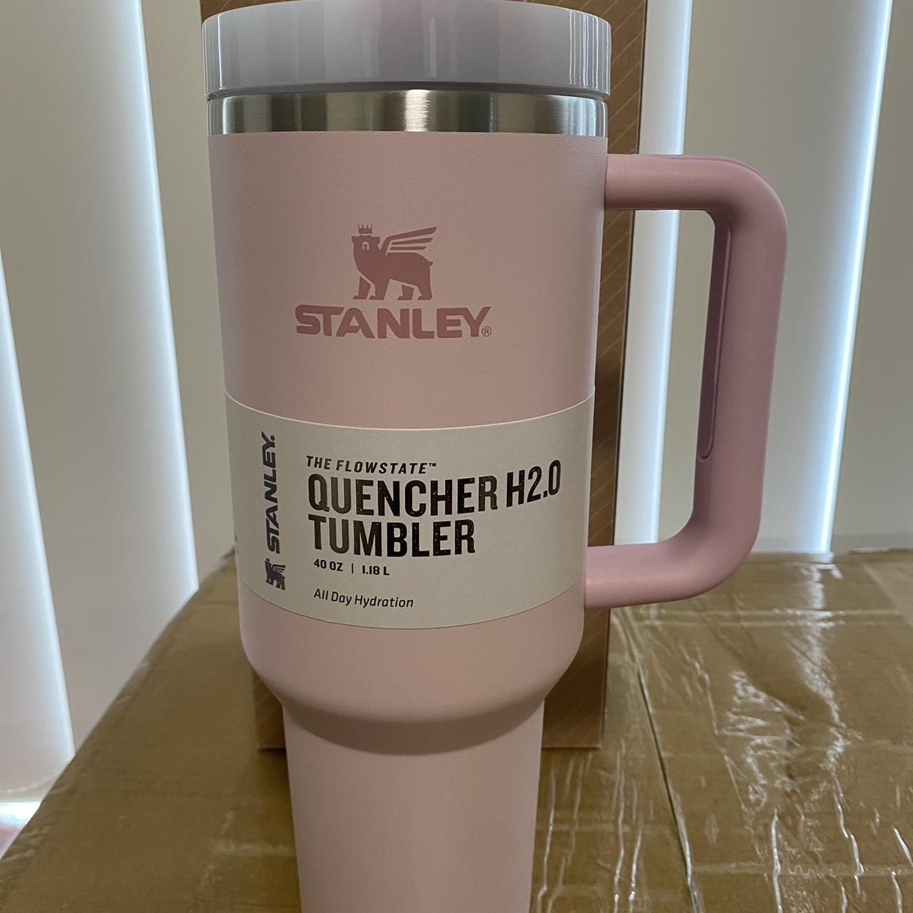 Pink Stanley Quencher 2.0 Hydration Tumbler... - Depop