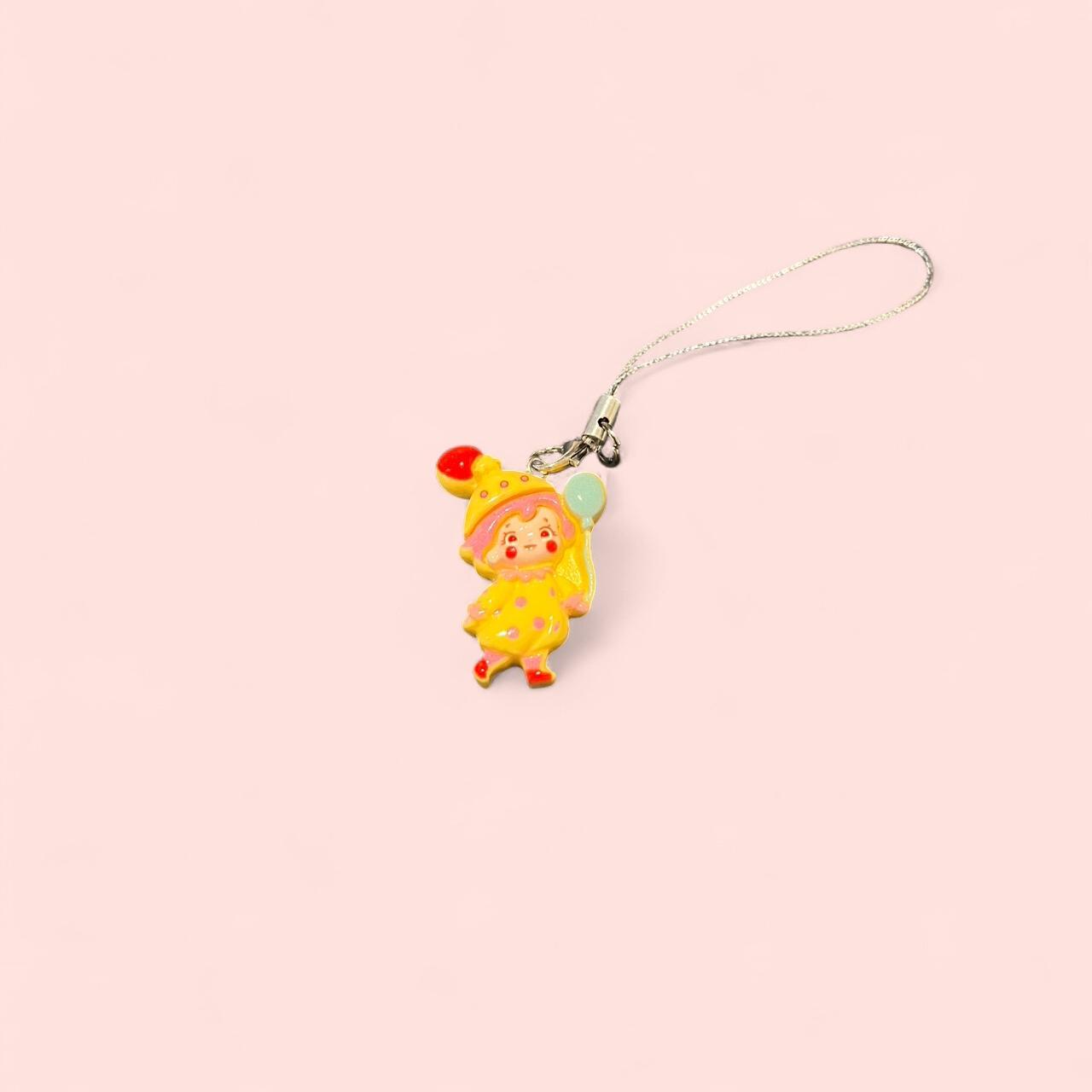 Handmade 🎀 Cute clown phone charm. Clown will be... | Depop