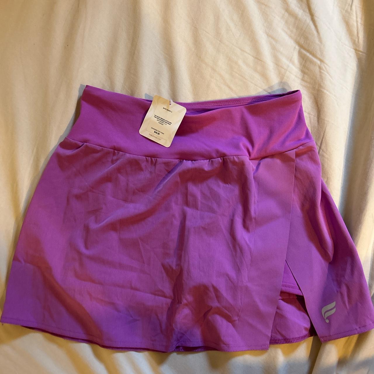 Fabletics Skye Skort in Color Pizzazz NWT Size S... - Depop