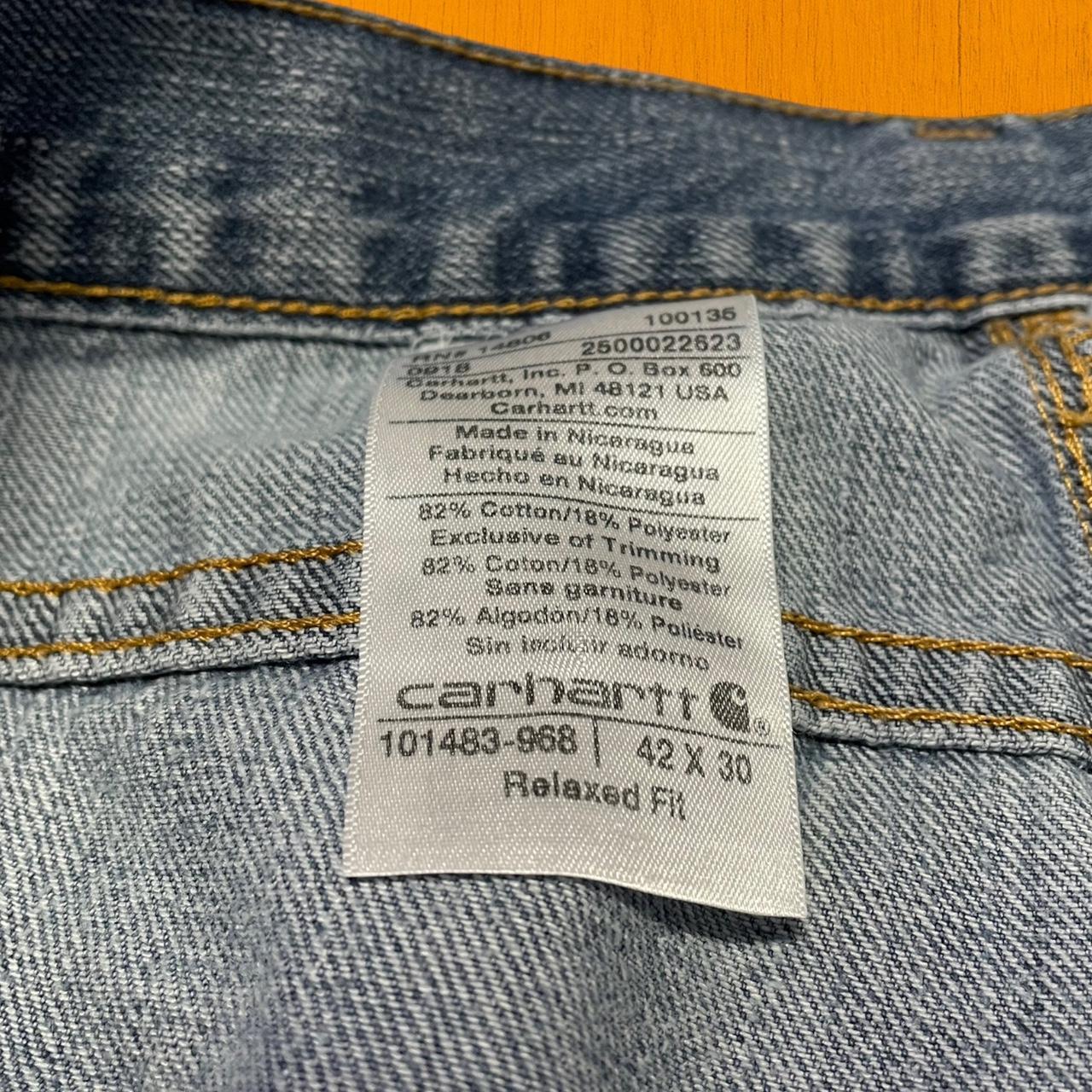 Vintage 2000s Carhartt Relaxed Fit Work Jeans size... - Depop