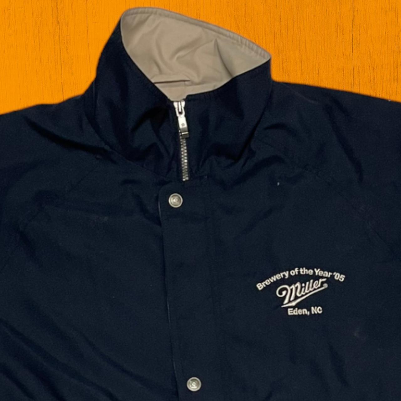 Vintage Miller Beer Brewery Jacket - size is a... - Depop