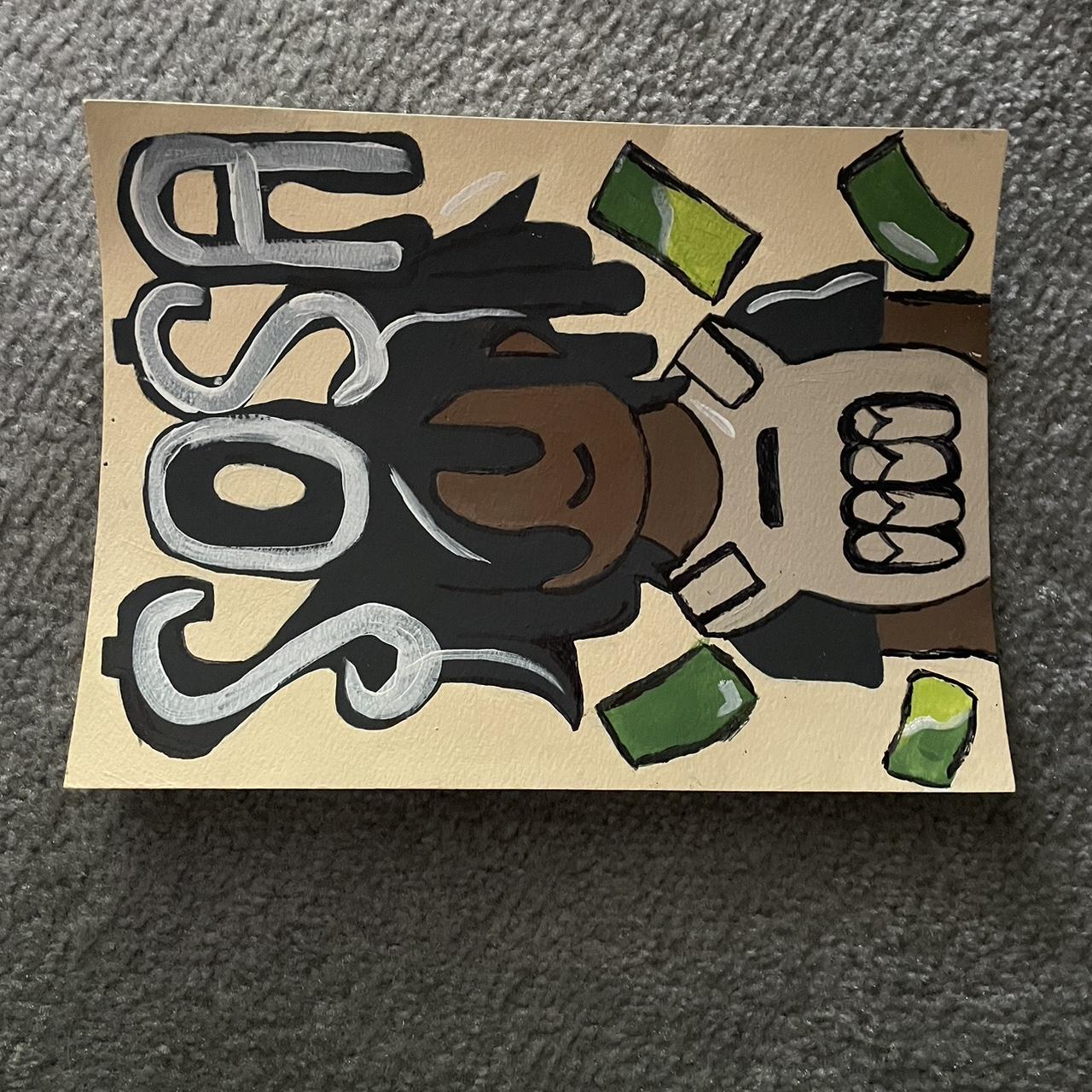 Chief keef/Sosa painting made by me support🫶🏻i made... - Depop