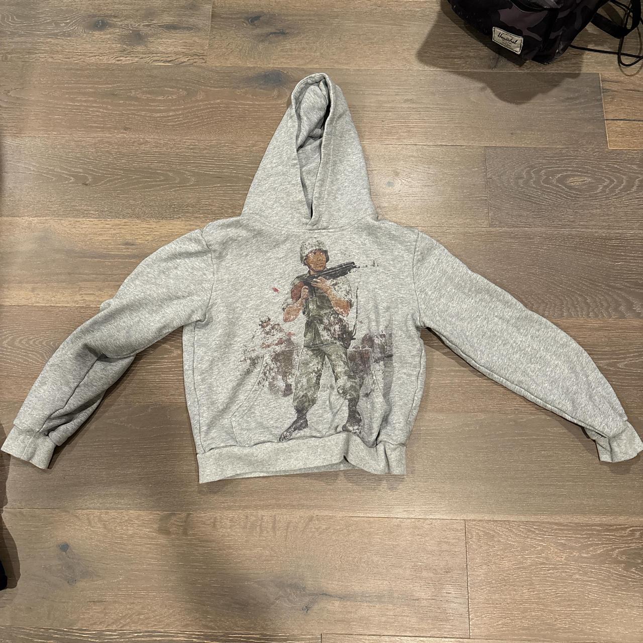 Peaceinwar soldier hoodie Size M fits like a S | Depop