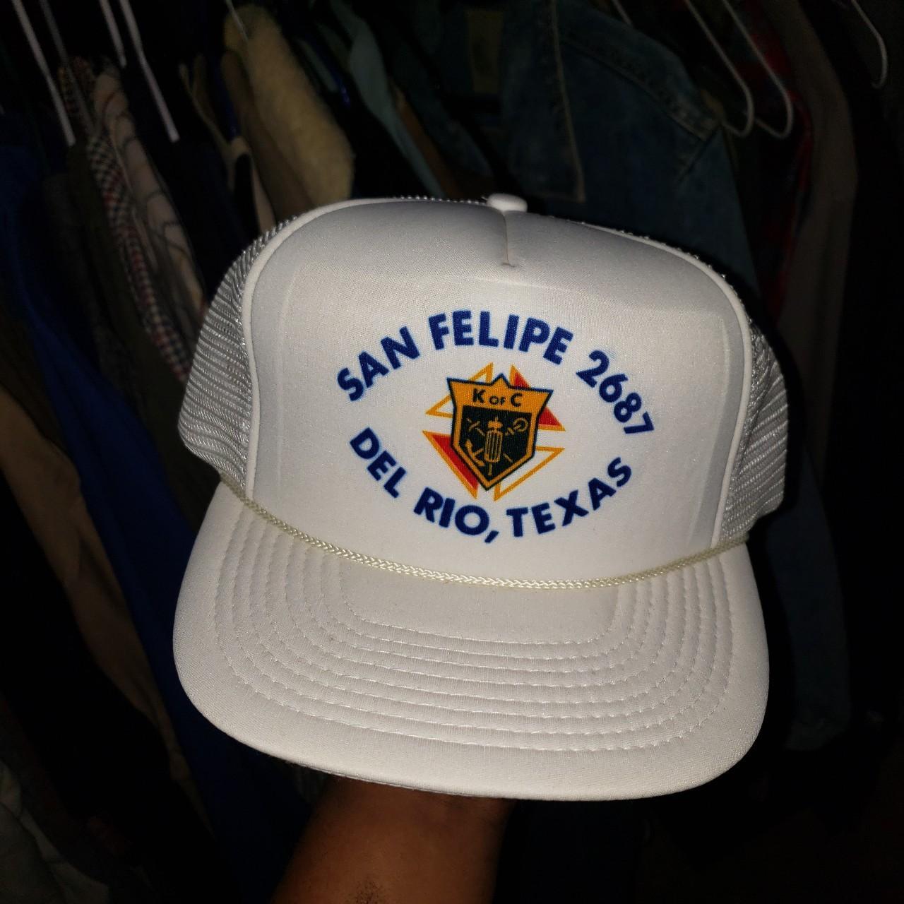 San Felipe white trucker hat Brand: George! - Depop