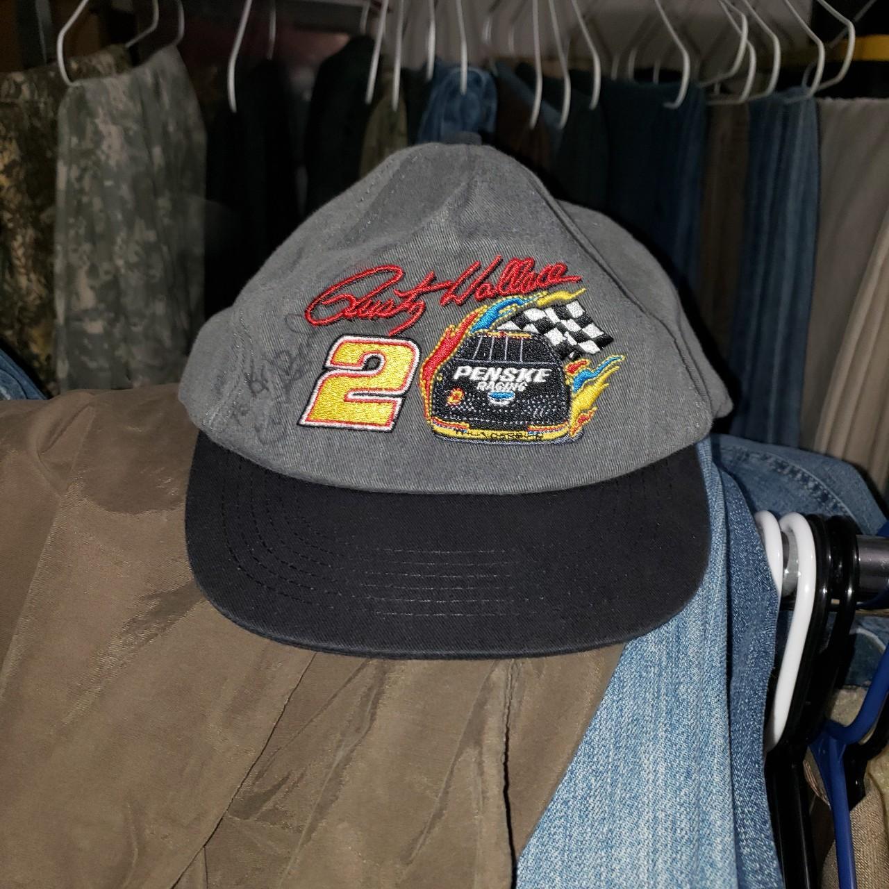 Nascar snapback #2 penske racing hat Kinda crumpled up - Depop