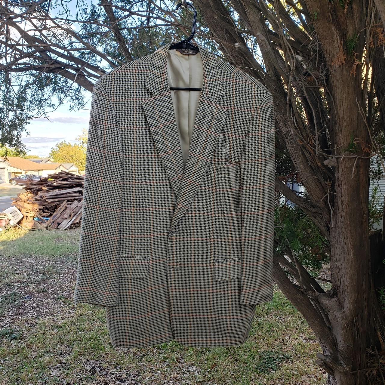 Paul Stuart patterned blazer Shoulder to shoulder... - Depop