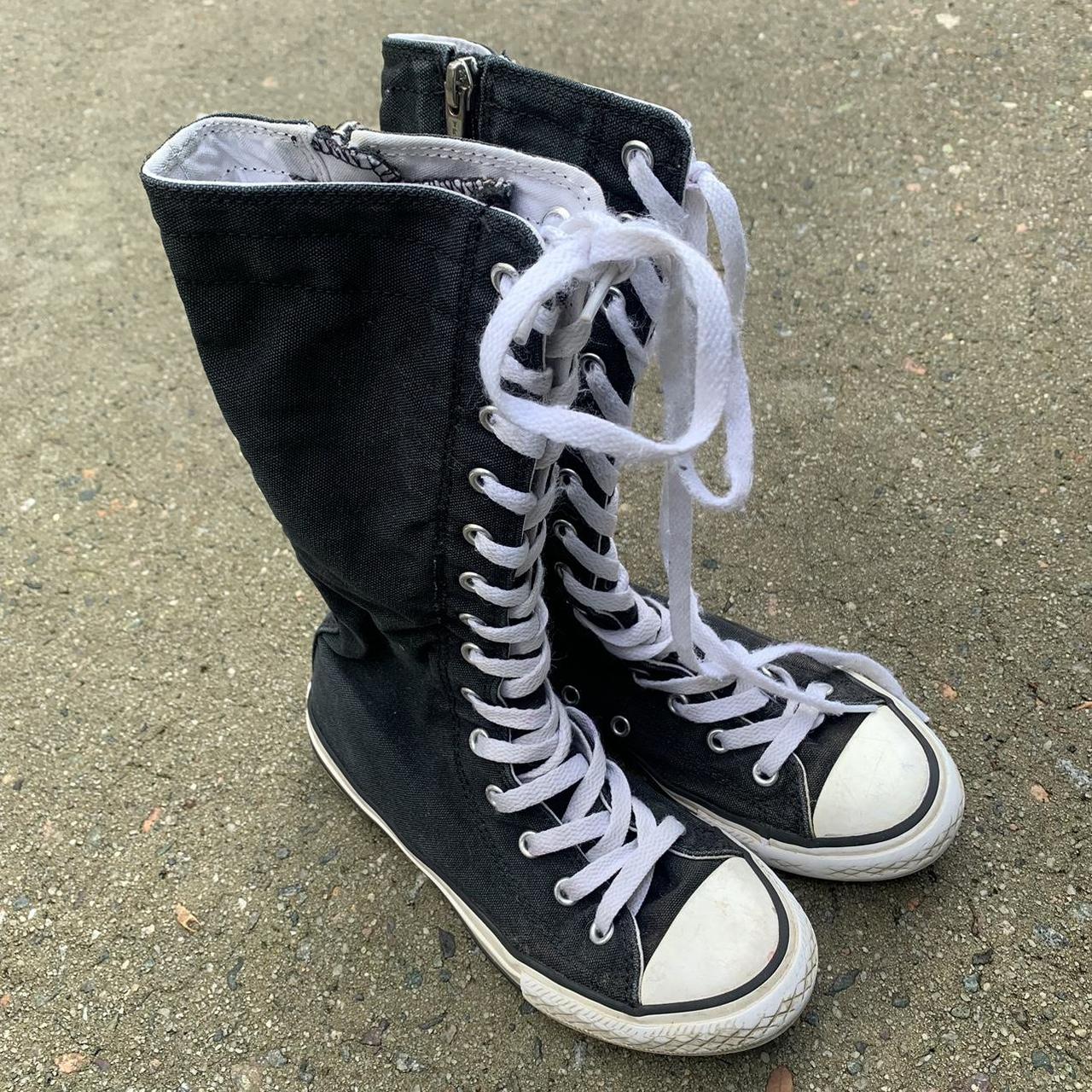 Converse Chuck Taylor All Star XHi Mid Calf Lace... - Depop