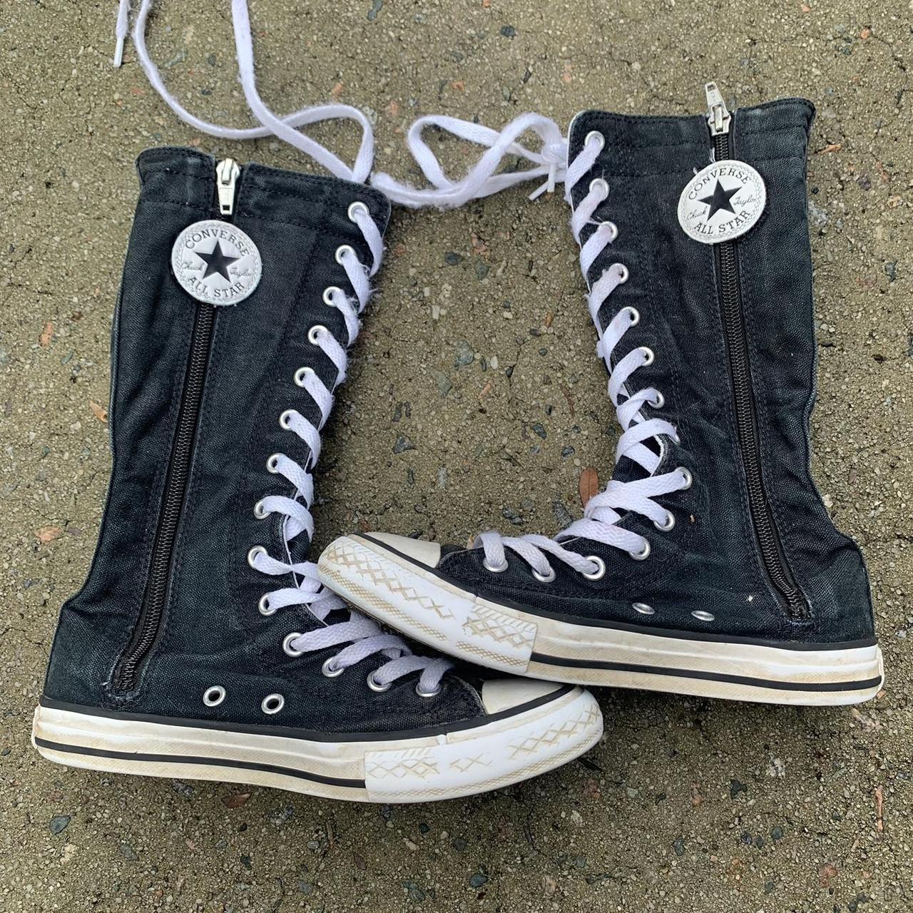 Converse Chuck Taylor All Star XHi Mid Calf Lace... - Depop