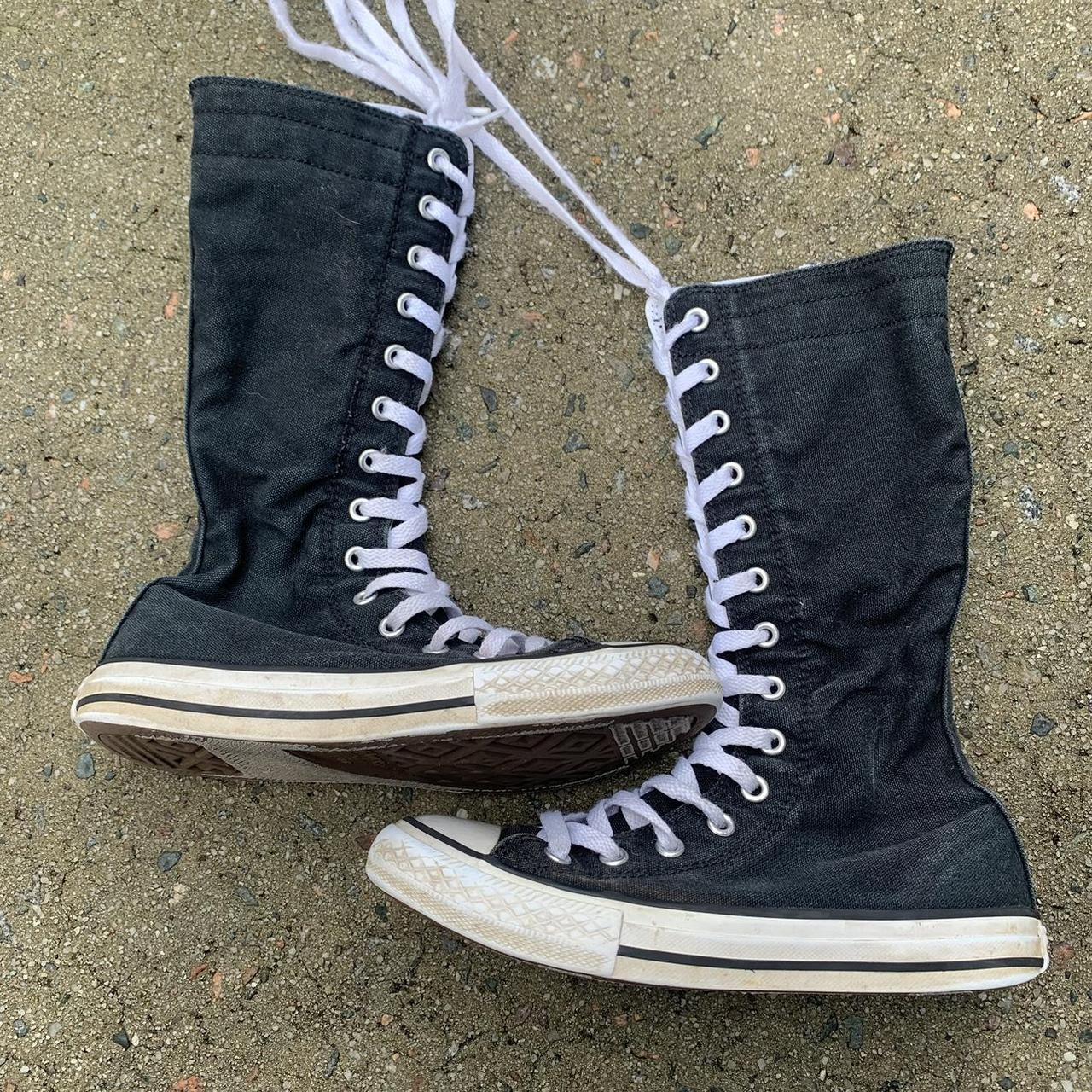 Converse Chuck Taylor All Star XHi Mid Calf Lace... - Depop