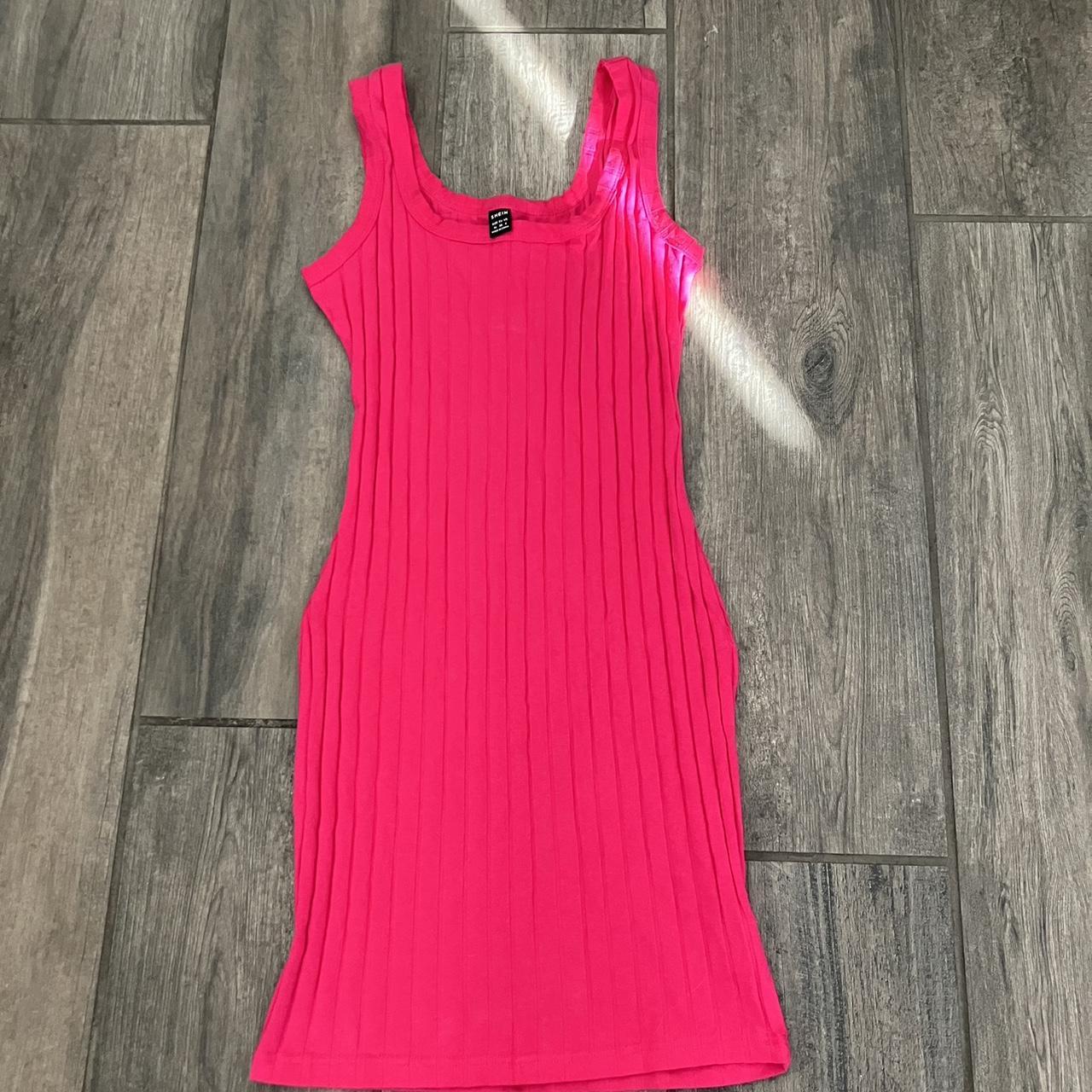 -Women’s Pink Shein dress -Size: Medium -pm for any... - Depop