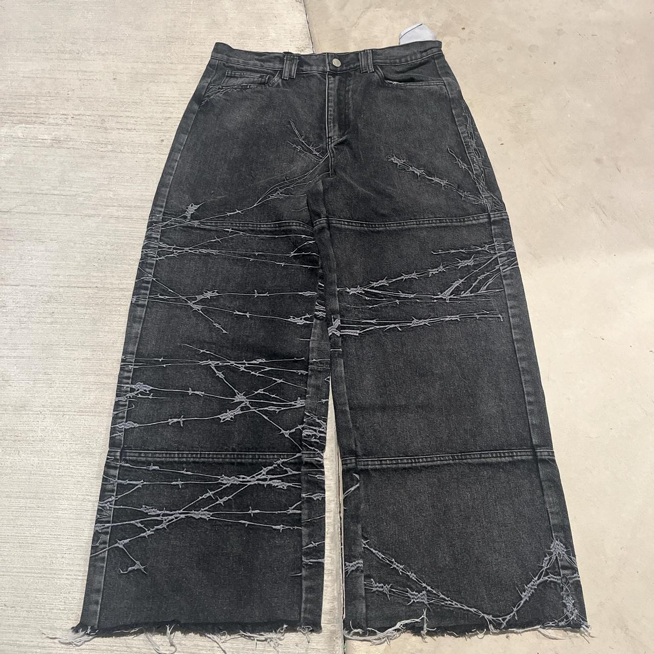 Rare Ditch La barbed wire jeans Retail... | Depop