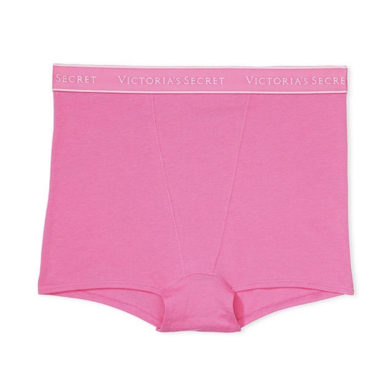 Victoria s Secret Cotton Logo Cotton High Waist. Depop
