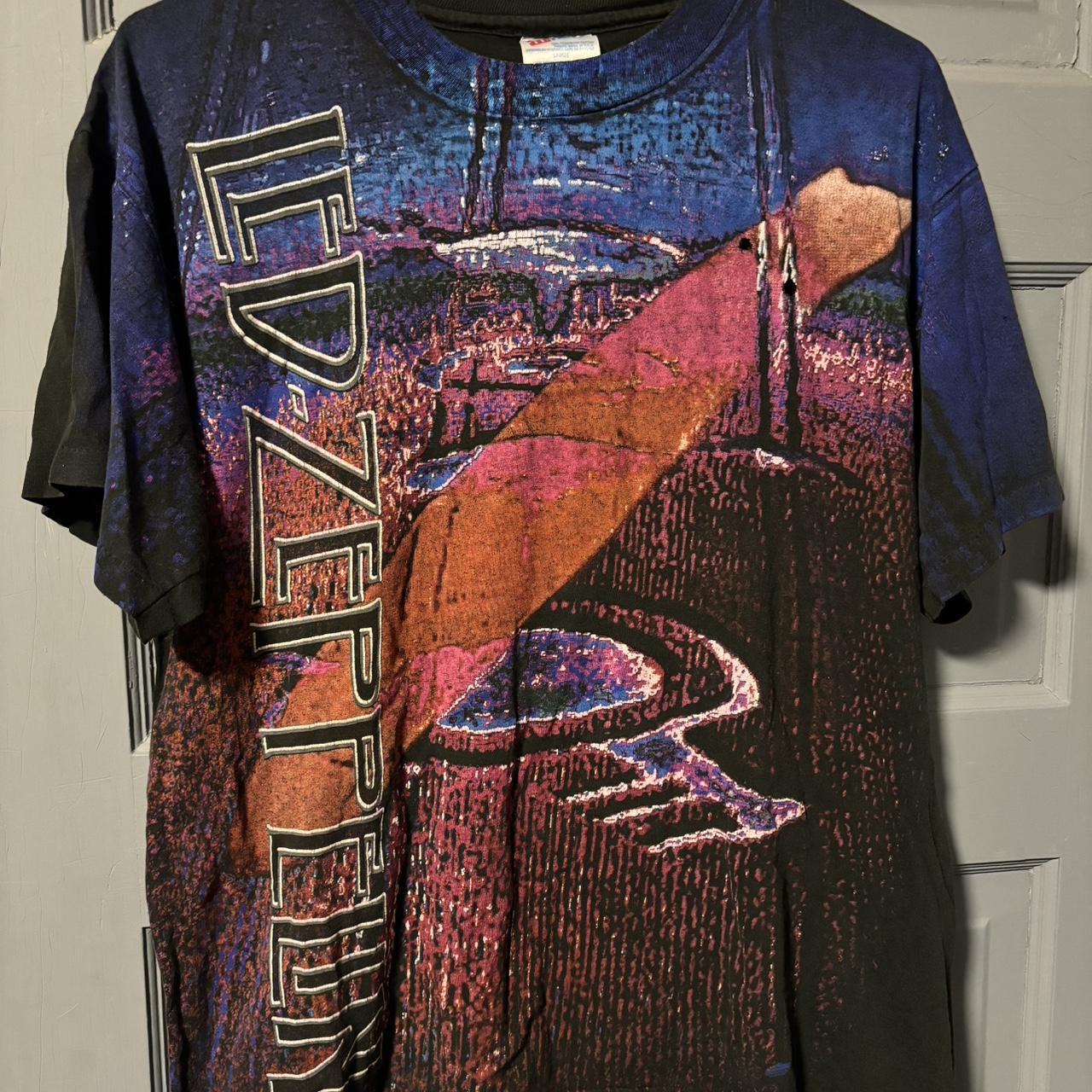 SUPER RARE 90’s Led Zeppelin tshirt 1995 Super... - Depop
