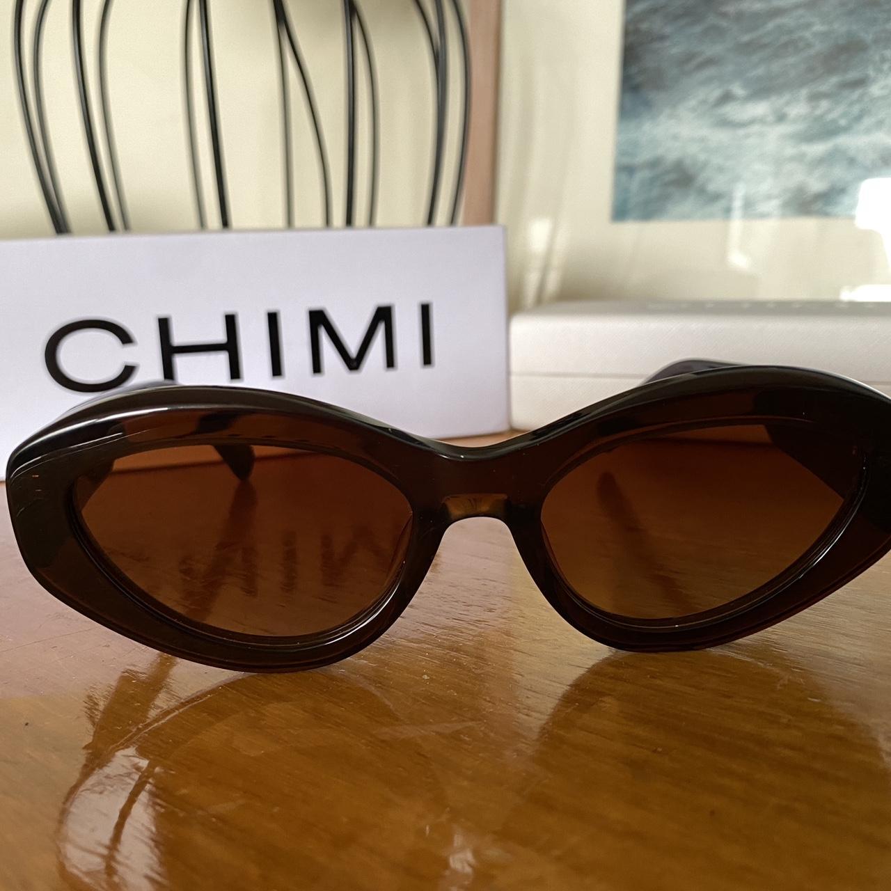 Chimi 06 cat eye sunglasses in brown. Perfect... - Depop