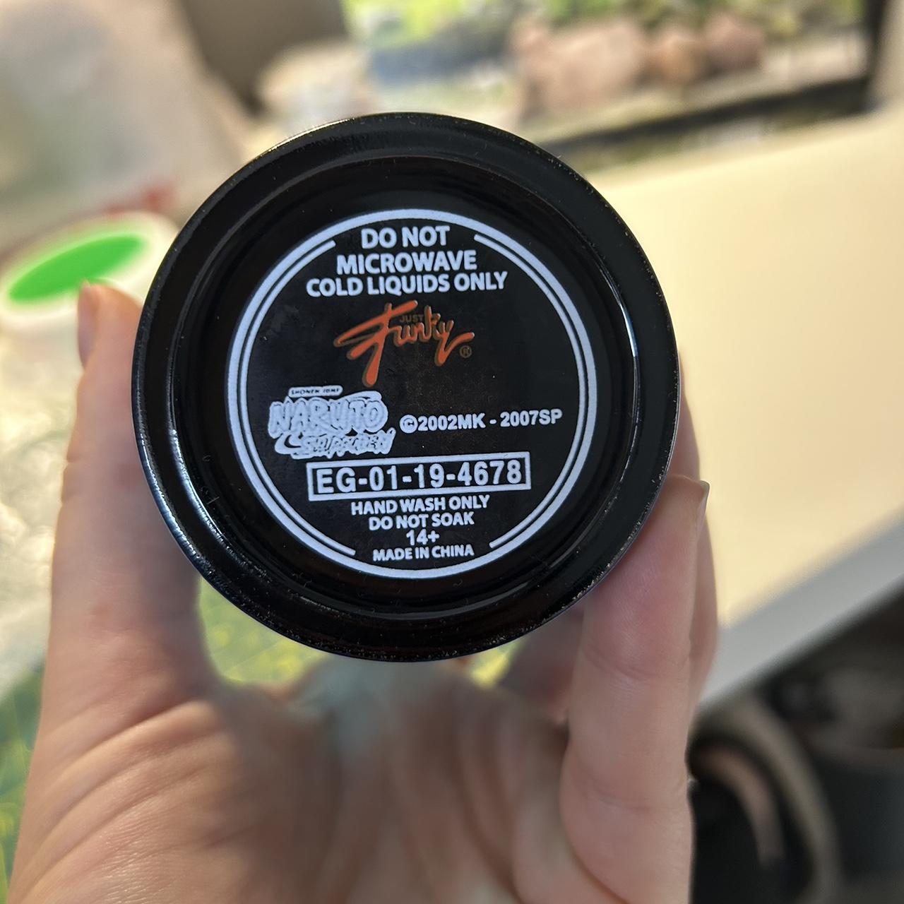 Naruto drinking glass, Blue Boruto drinking glass... - Depop