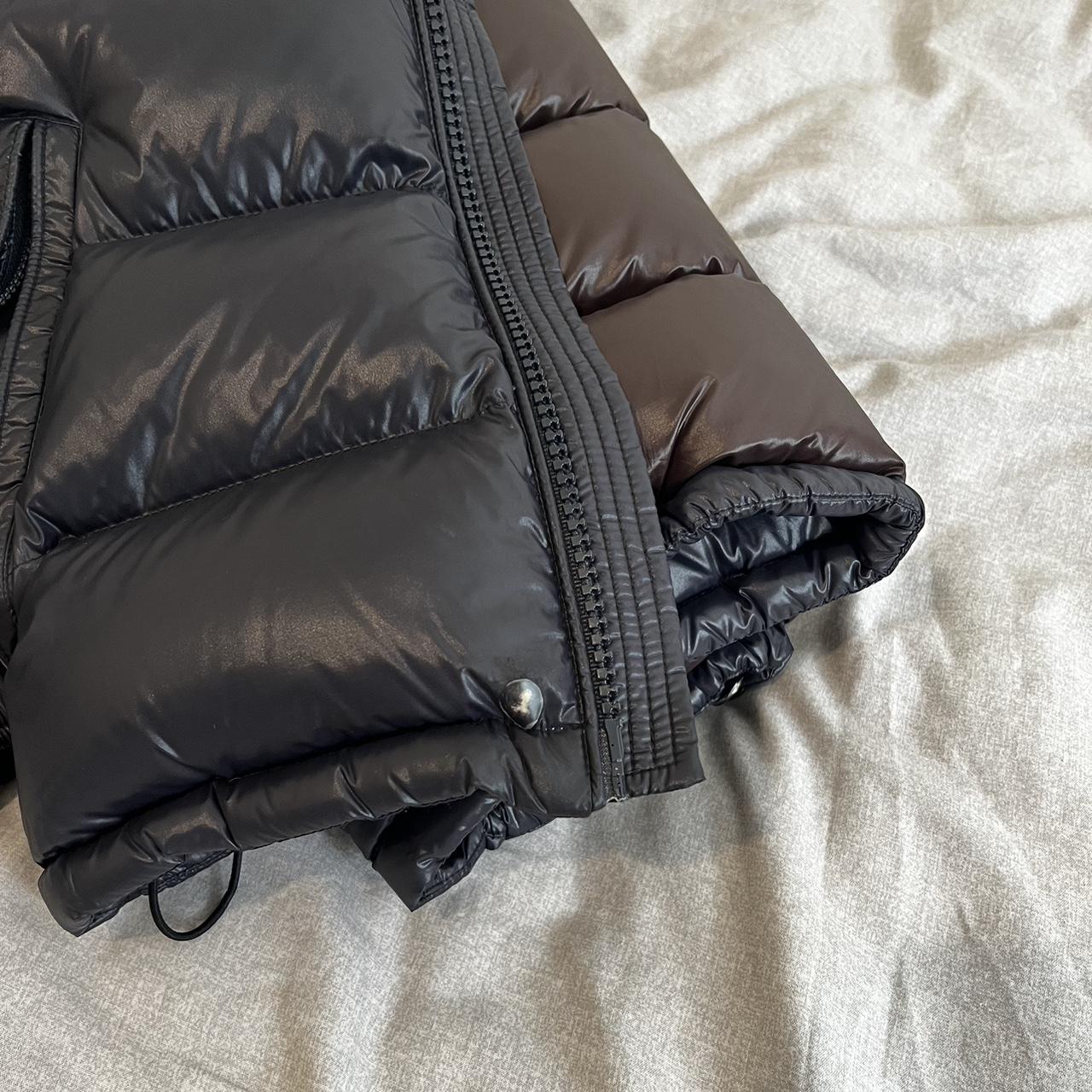 Navy moncler maya puffer jacket Brand new with all... - Depop