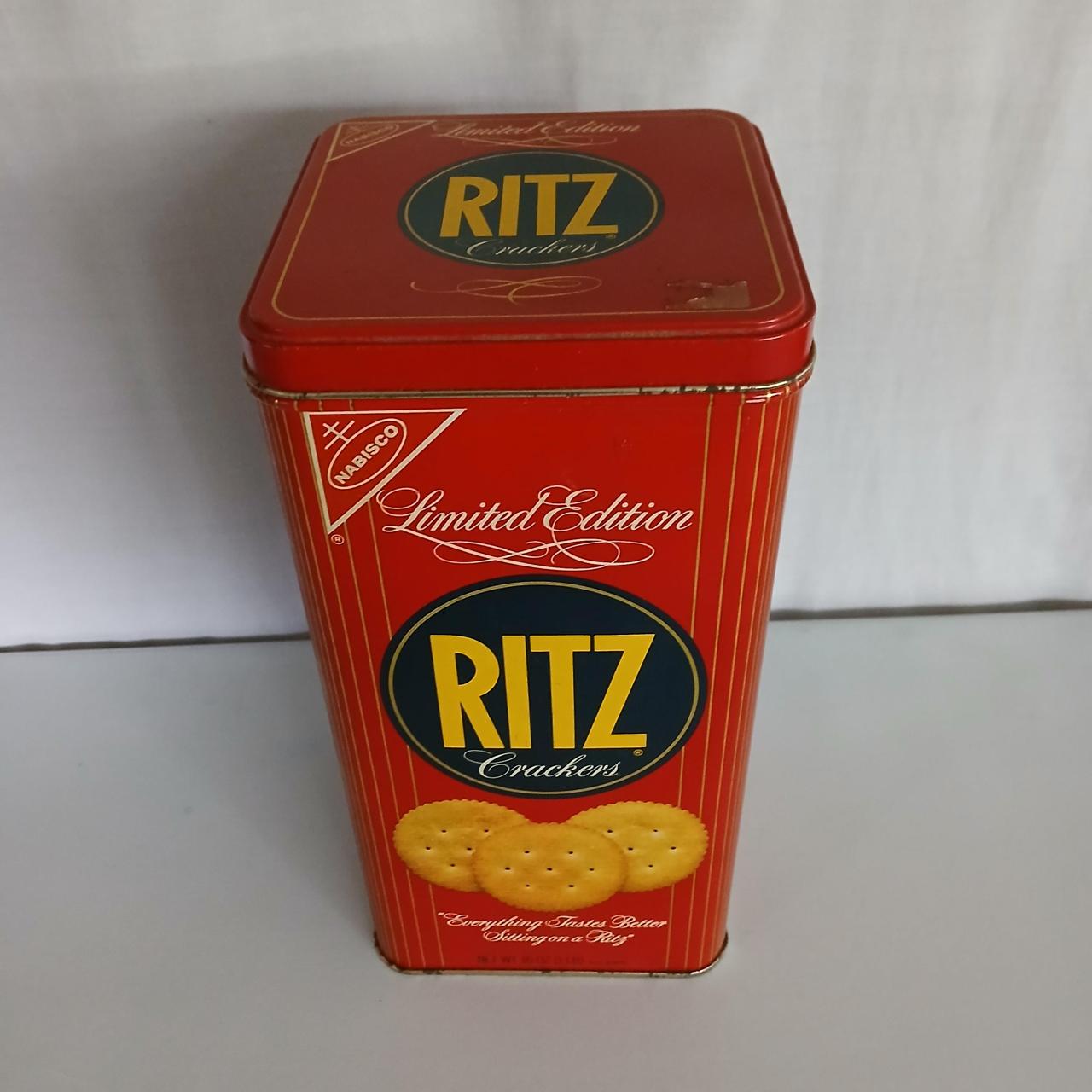Vintage 1986 Ritz Cracker Tin! Limited edition.... | Depop