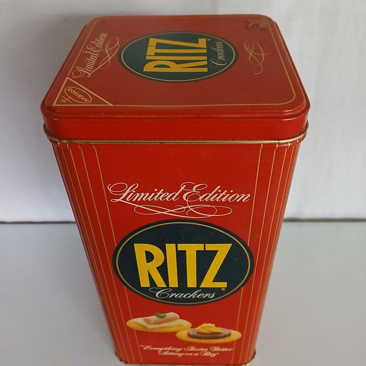 Vintage 1986 Ritz Cracker Tin! Limited edition.... | Depop