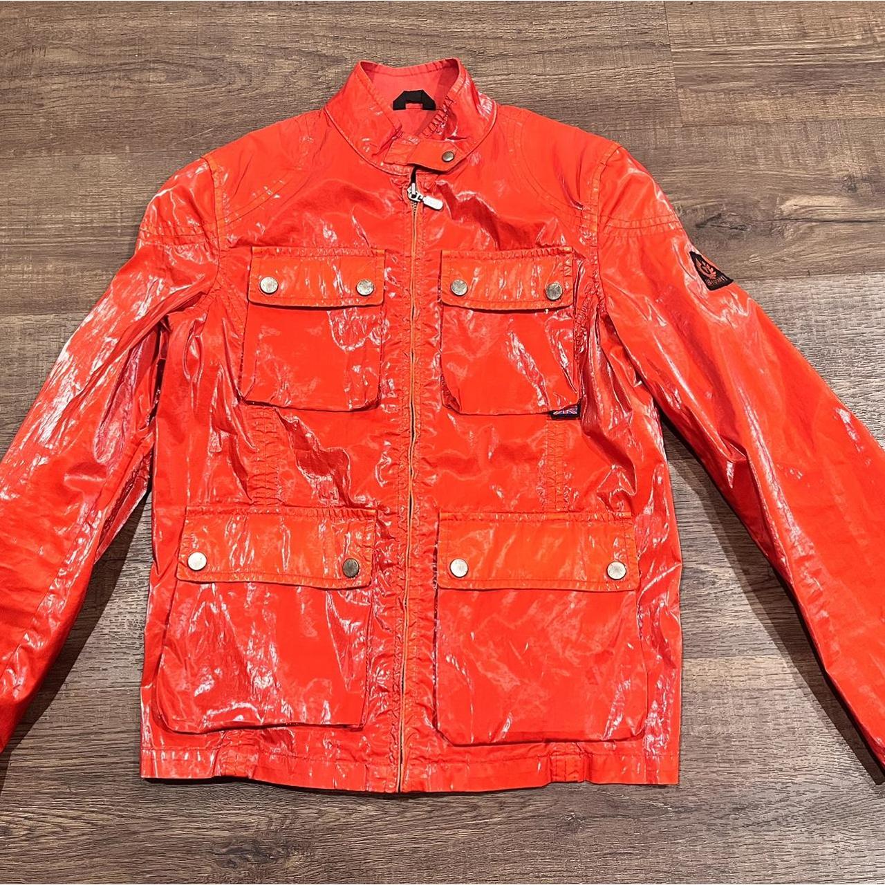 Belstaff Women's Red Jacket | Depop