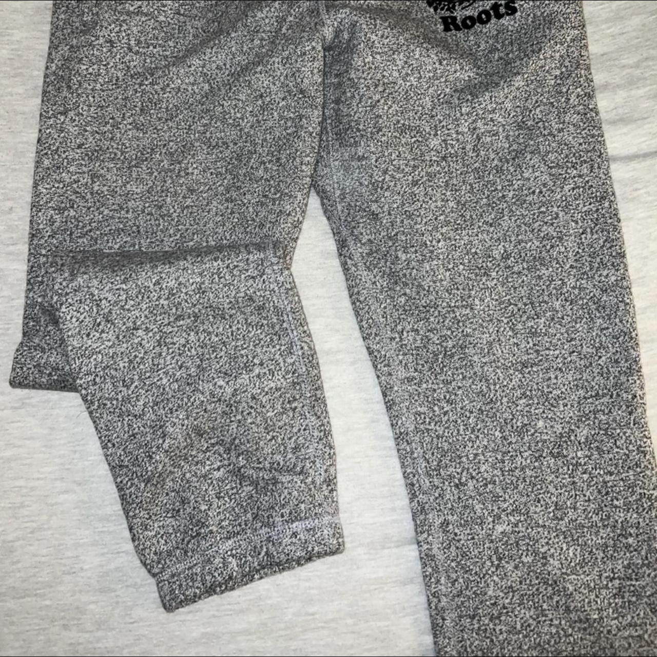 Roots Men's Grey and Black Joggers-tracksuits | Depop