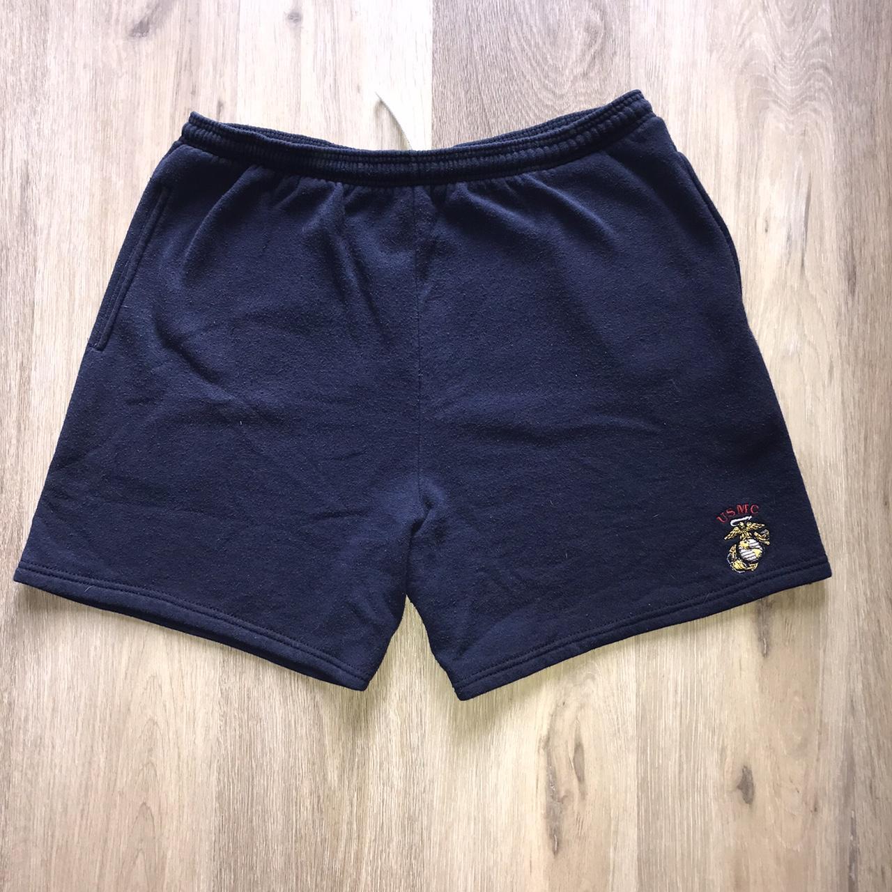 1980’s Soffe Sweats USMC shorts Size L fit true to... - Depop