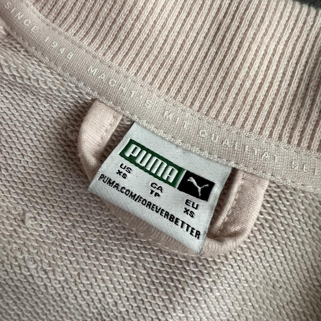 PUMA light pink track jacket. Size XS/UK6. Condition... - Depop