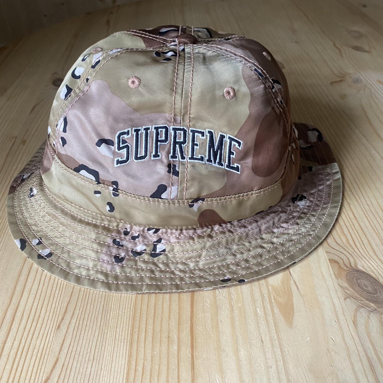 Supreme camo bucket hat Size M/L Sick summer... - Depop