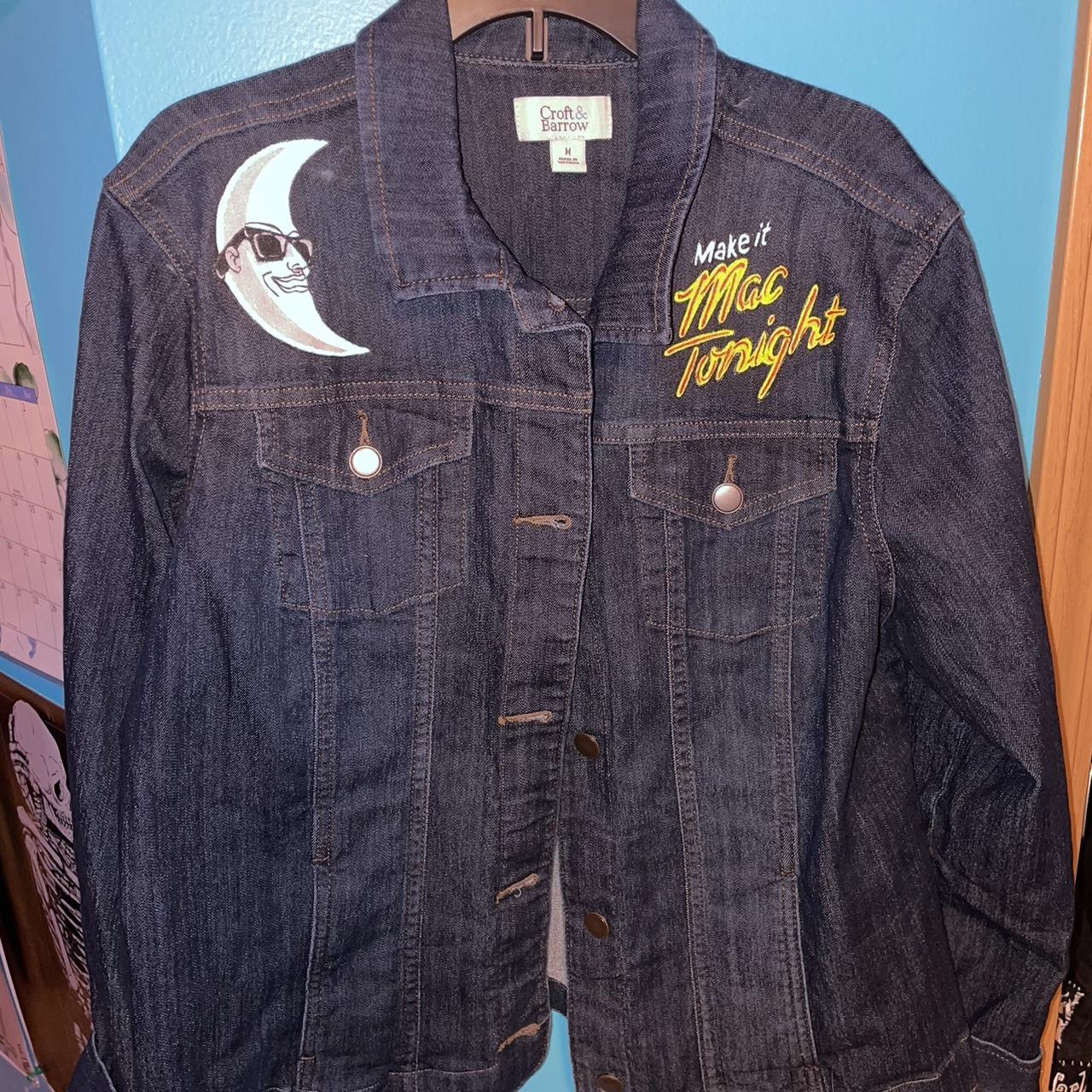 Custom painted mac tonight jacket - Depop