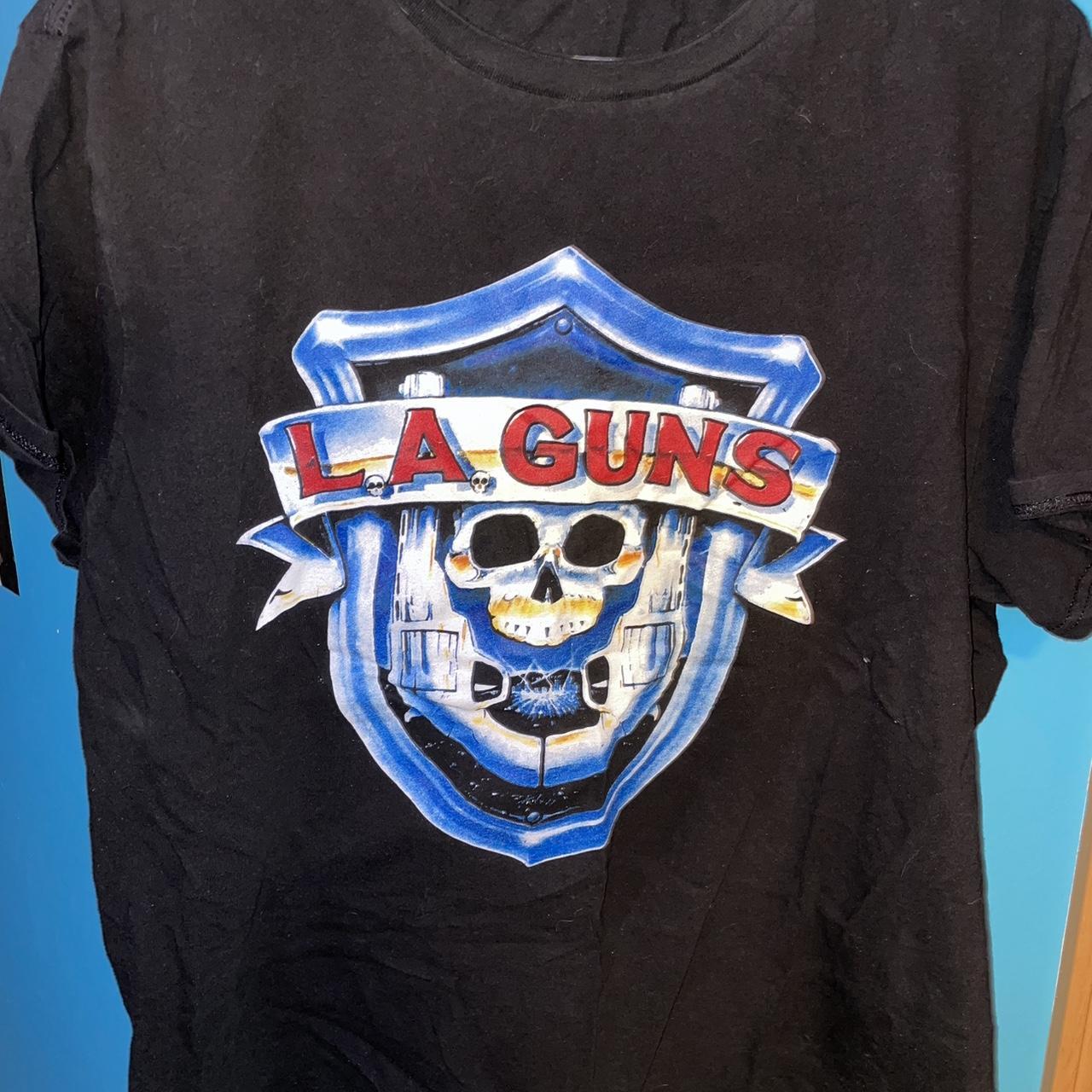 LA guns band tee A little cracked but still good - Depop