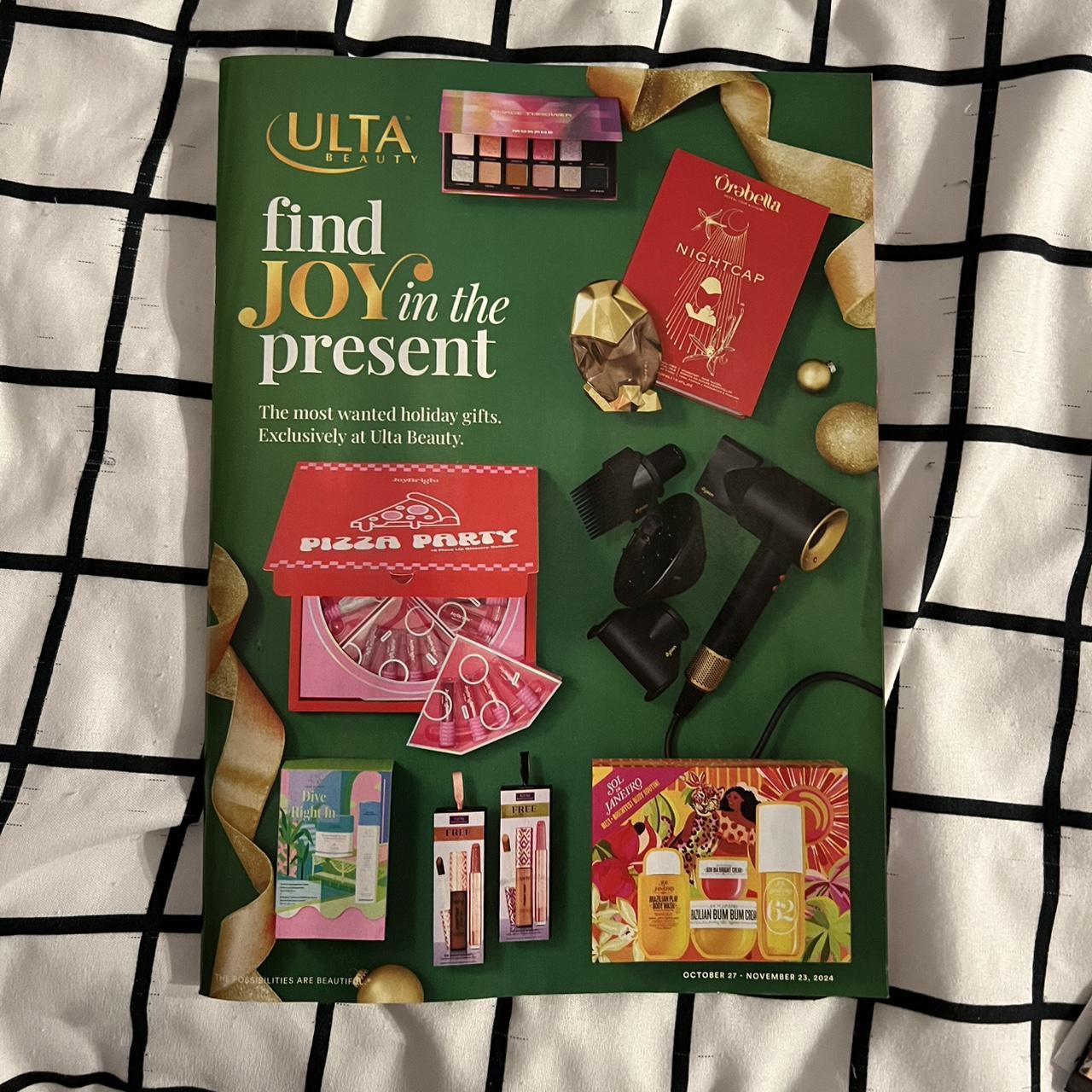 Ulta Holiday magazine featuring makeup, skincare,... - Depop