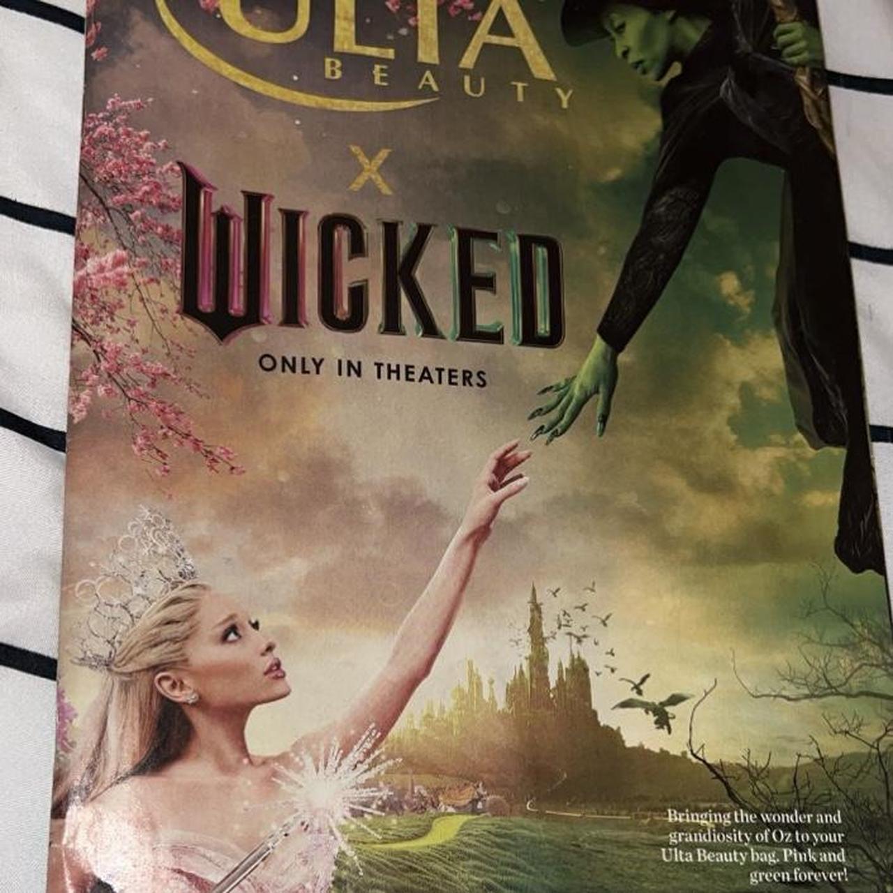 Ulta Beauty Wicked magazine, featuring Glinda and... - Depop