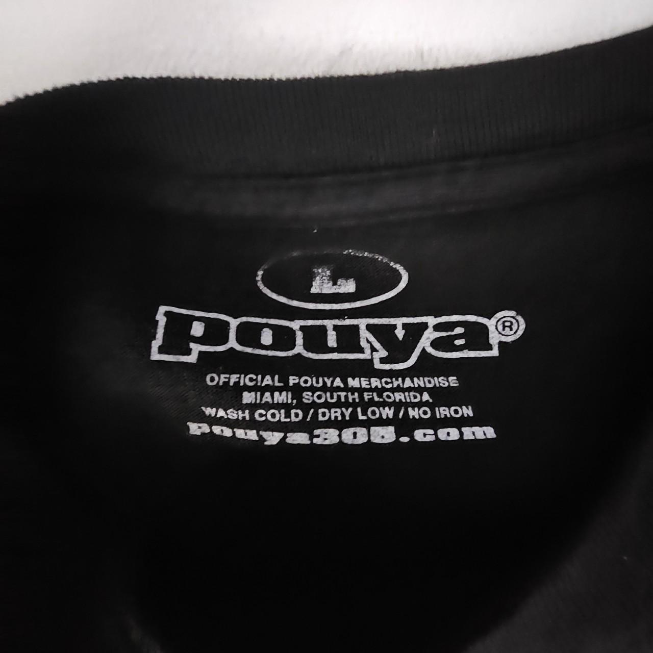 Pouya T-Shirt Fuct style logo Mens L #ftp #g59... - Depop