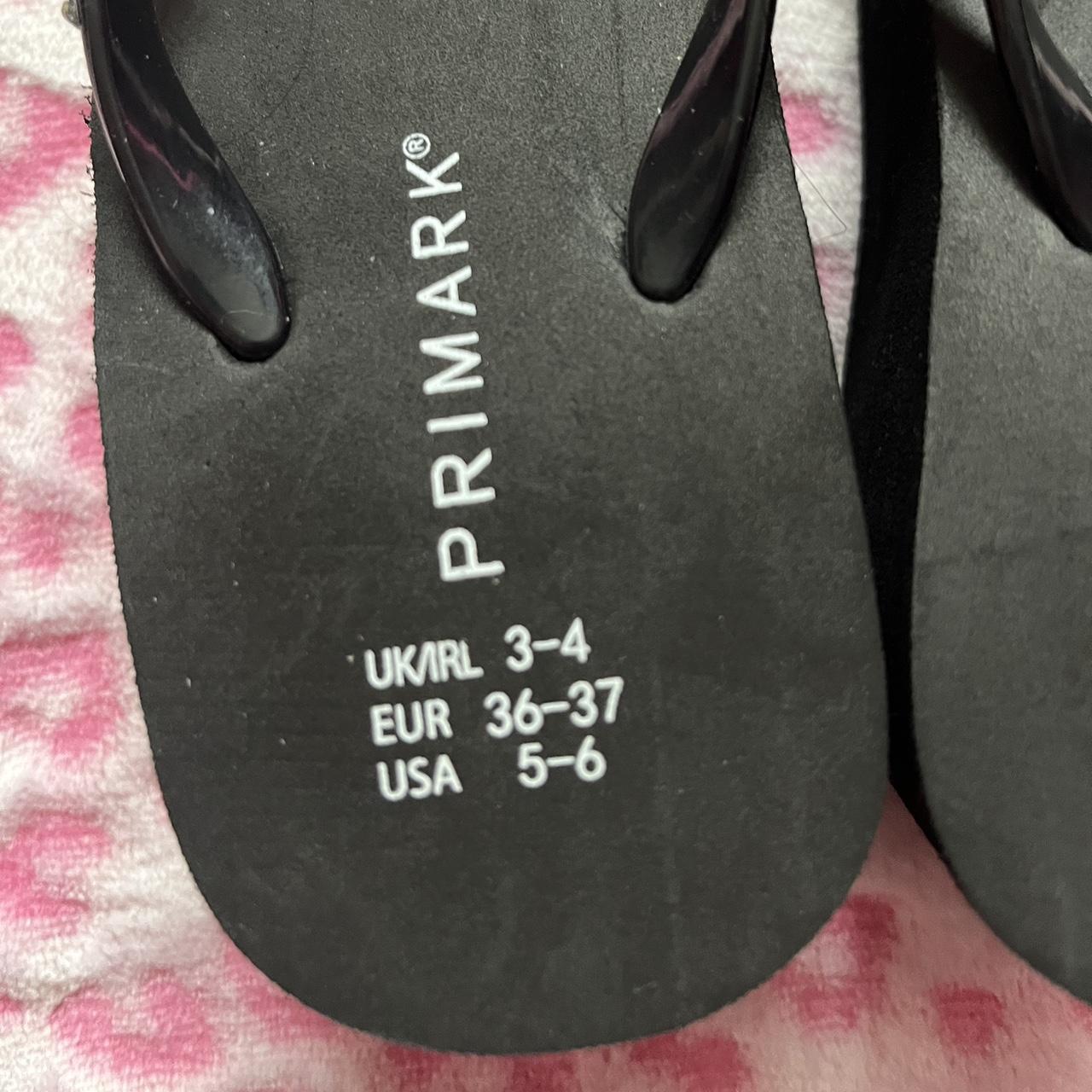 Cute plate form flip flops Size 5-6 #y2k... - Depop