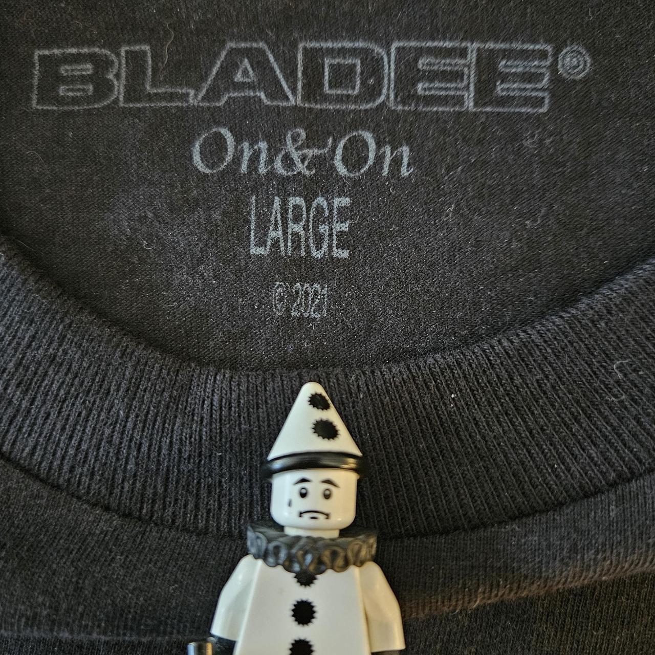 bladee red light shirt 2021 drop - black size large... - Depop