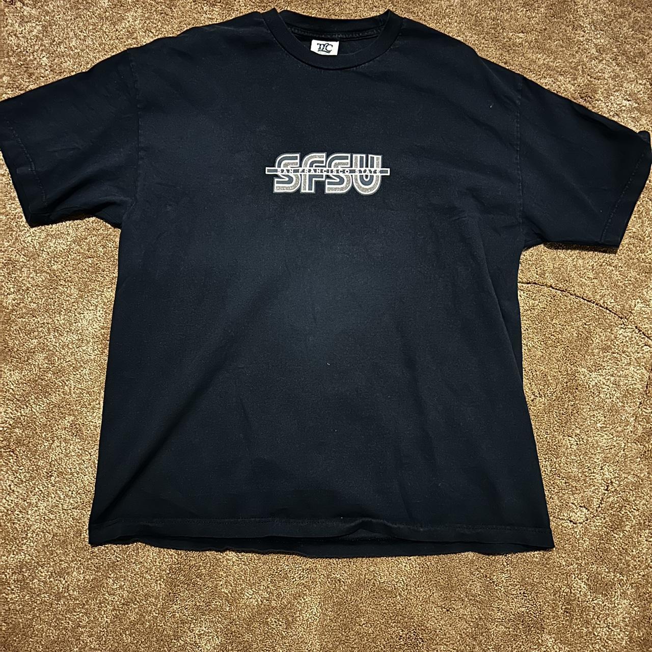 san francisco state university navy t shirt Size XL,... - Depop