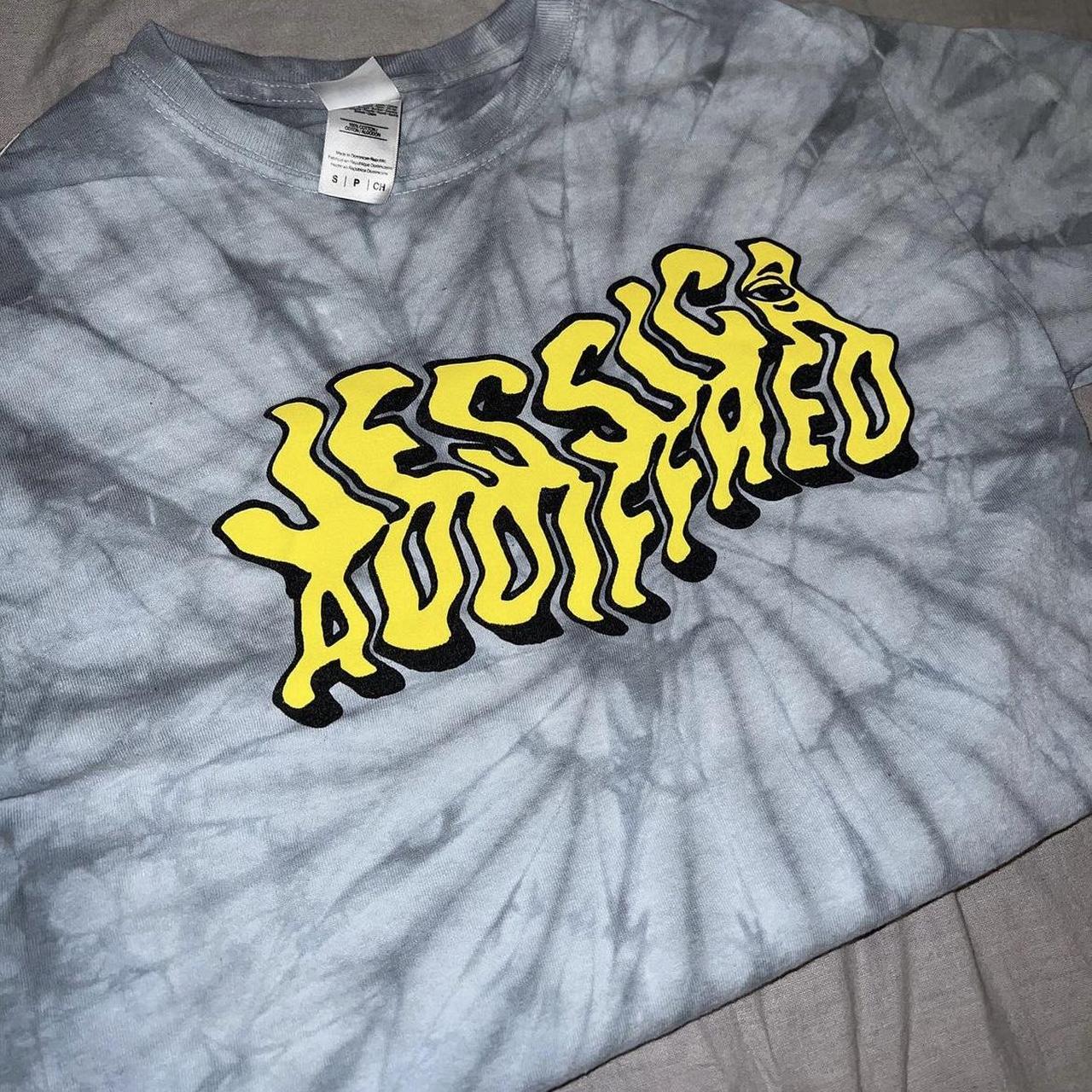 jessica audiffred merch tshirt size- small MESSAGE... - Depop