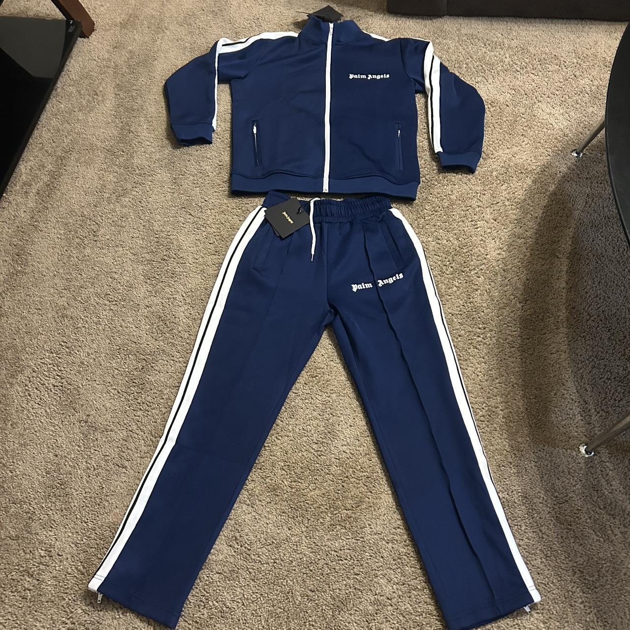 Palm angel tracksuits authentic with reciept size... | Depop