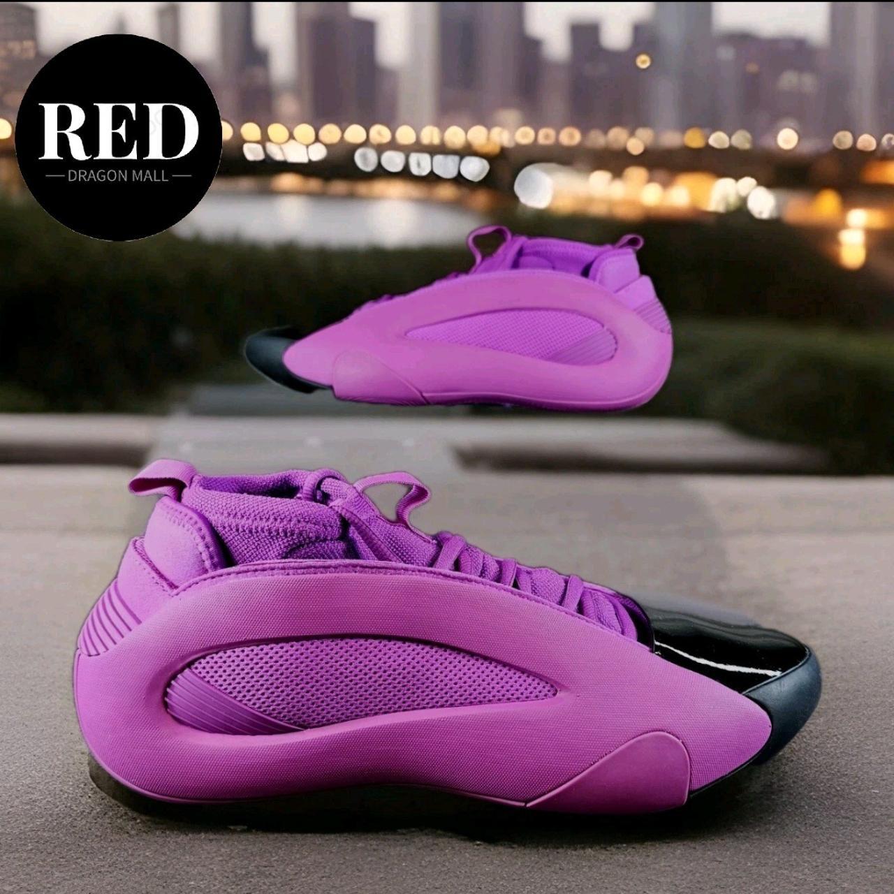 Adidas Harden Volume 8 Purple Burst Sneakers IG6647... | Depop