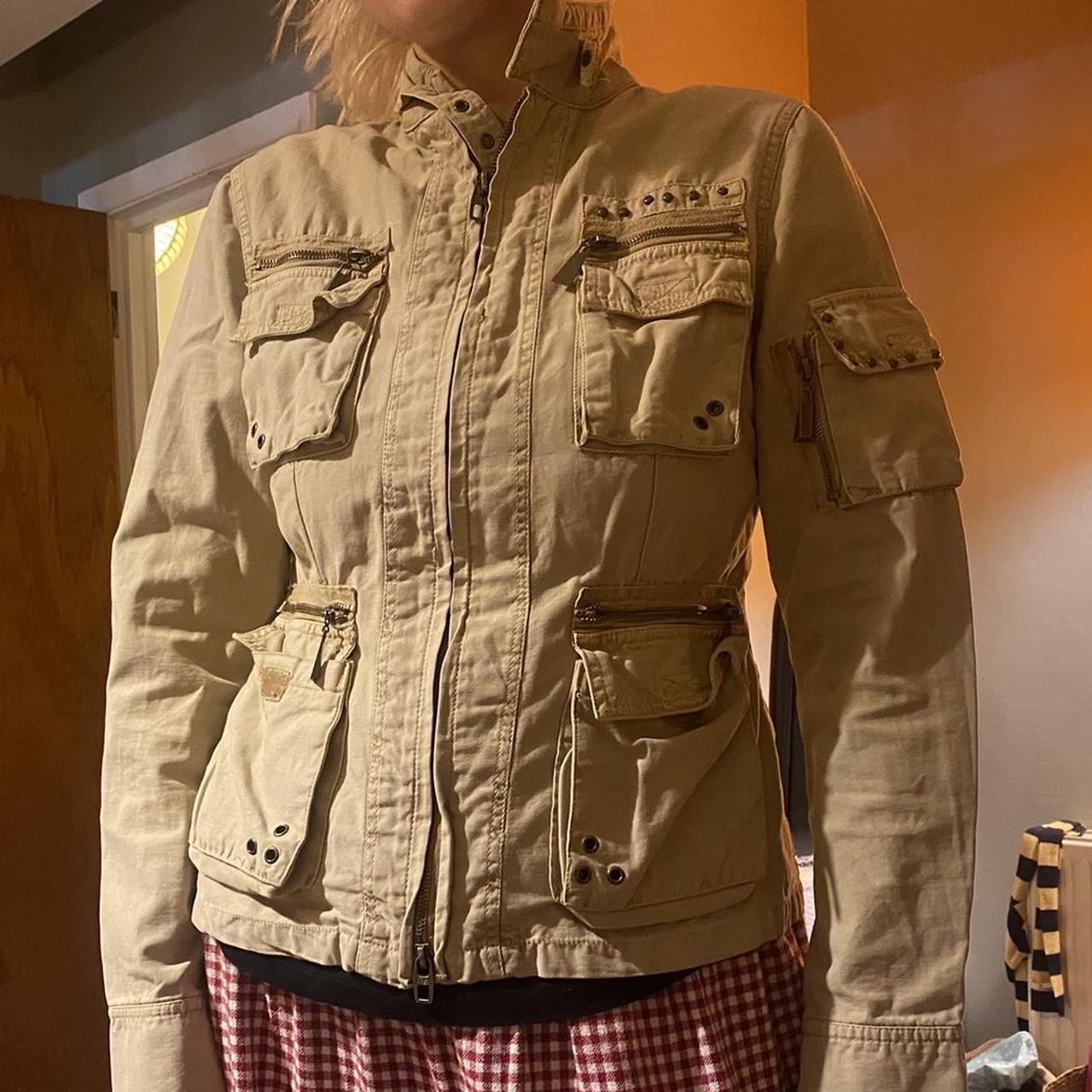 Utility jacket. Would best fit 8-10 - Depop