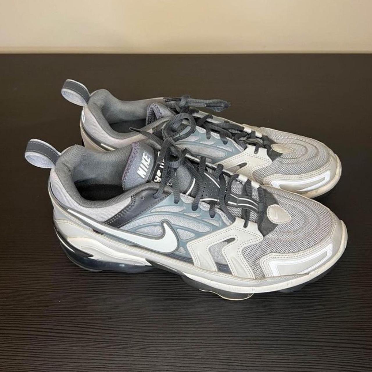 Nike Men's Air VaporMax Evo 'Wolf Grey' Fashion... - Depop