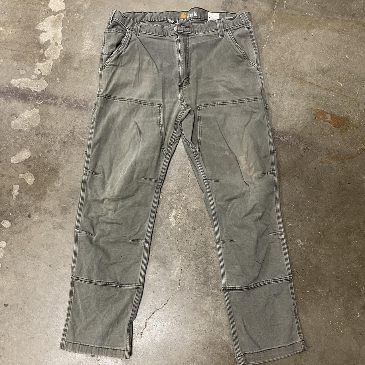 vintage carhartt double knees size 38x32 - Depop