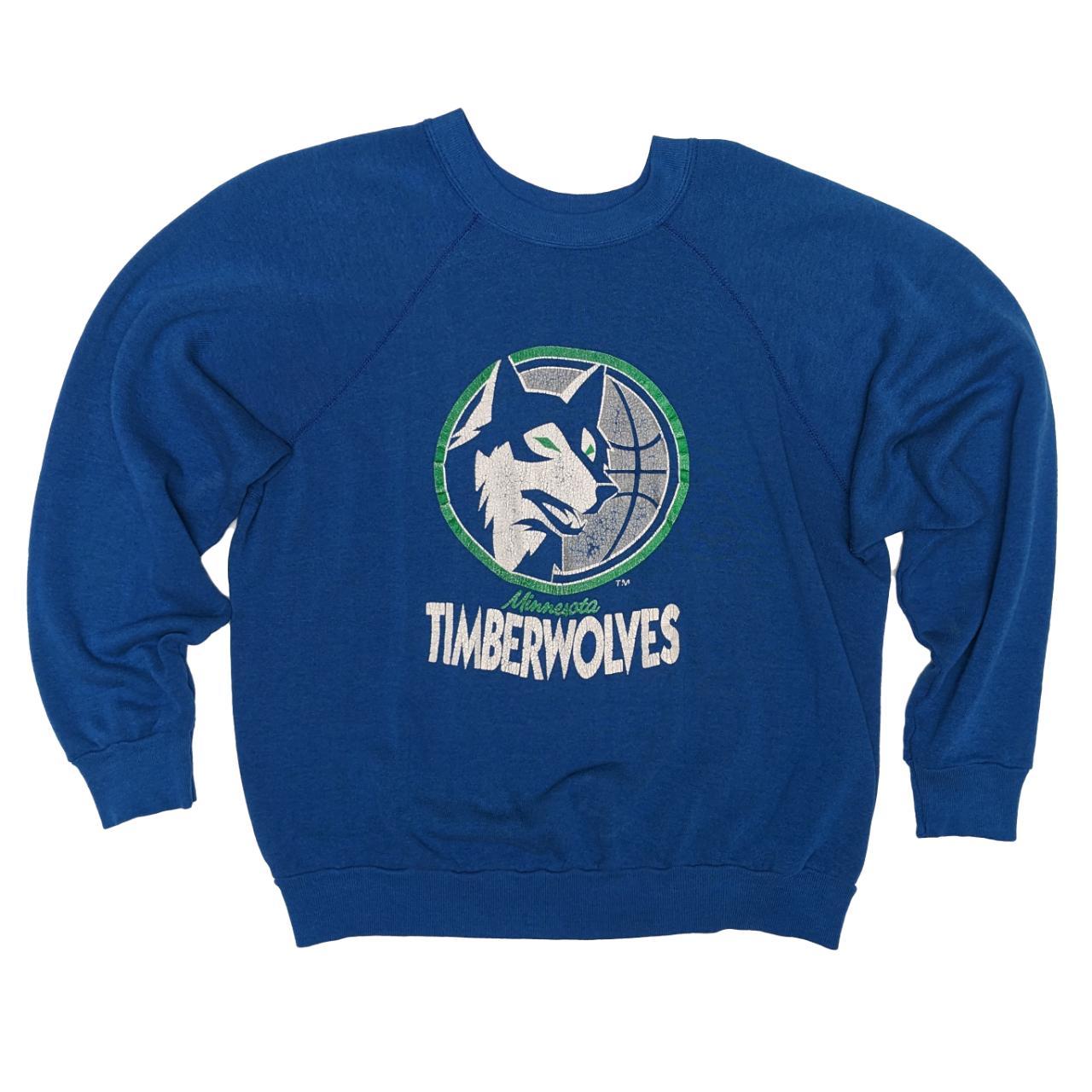Vintage Minnesota Timberwolves crew neck sweater.... - Depop