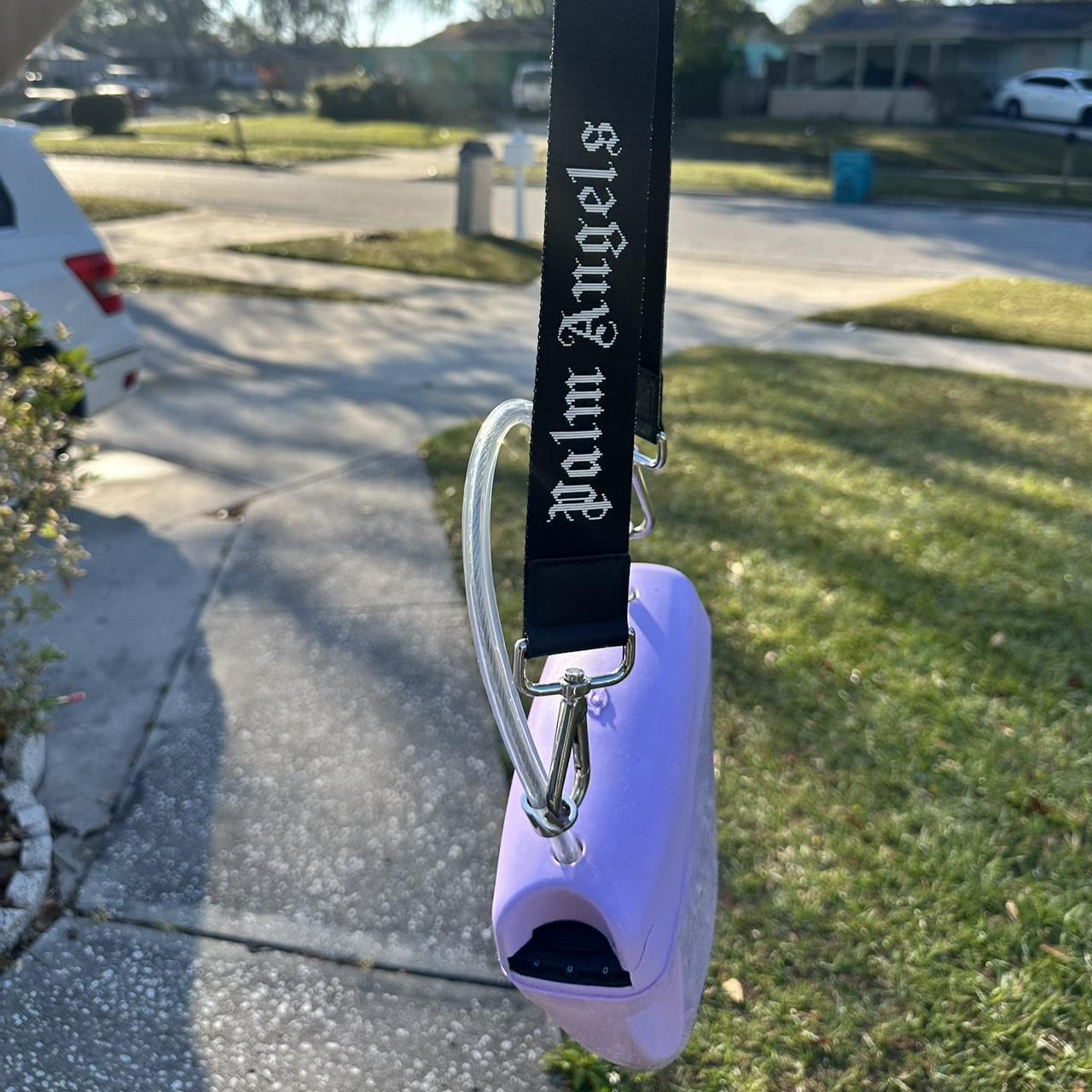 Palm angels purse NO RECEIPT anymore Small crack... - Depop