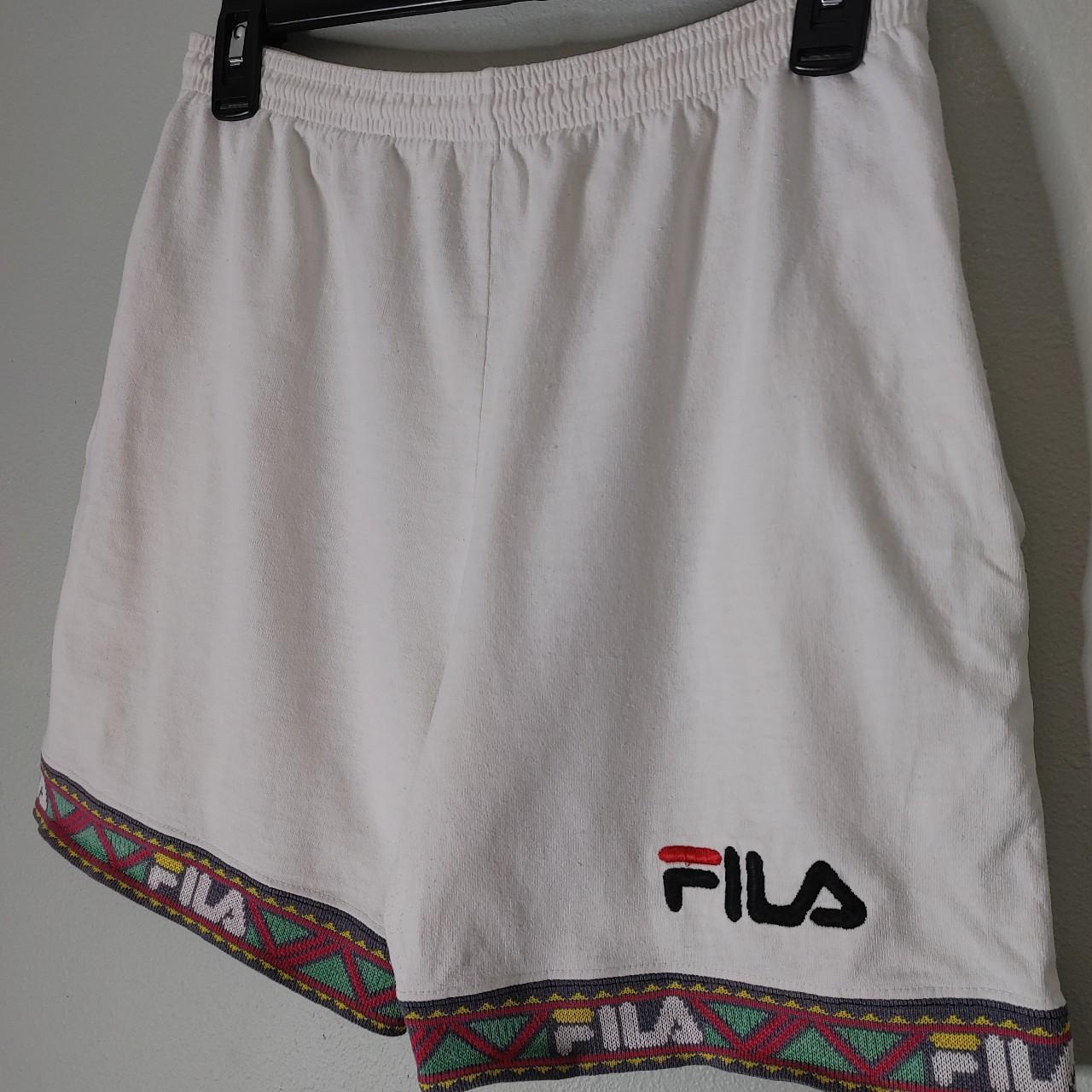 #Vintage 90s #FILA #athletic cotton #shorts tag size... | Depop