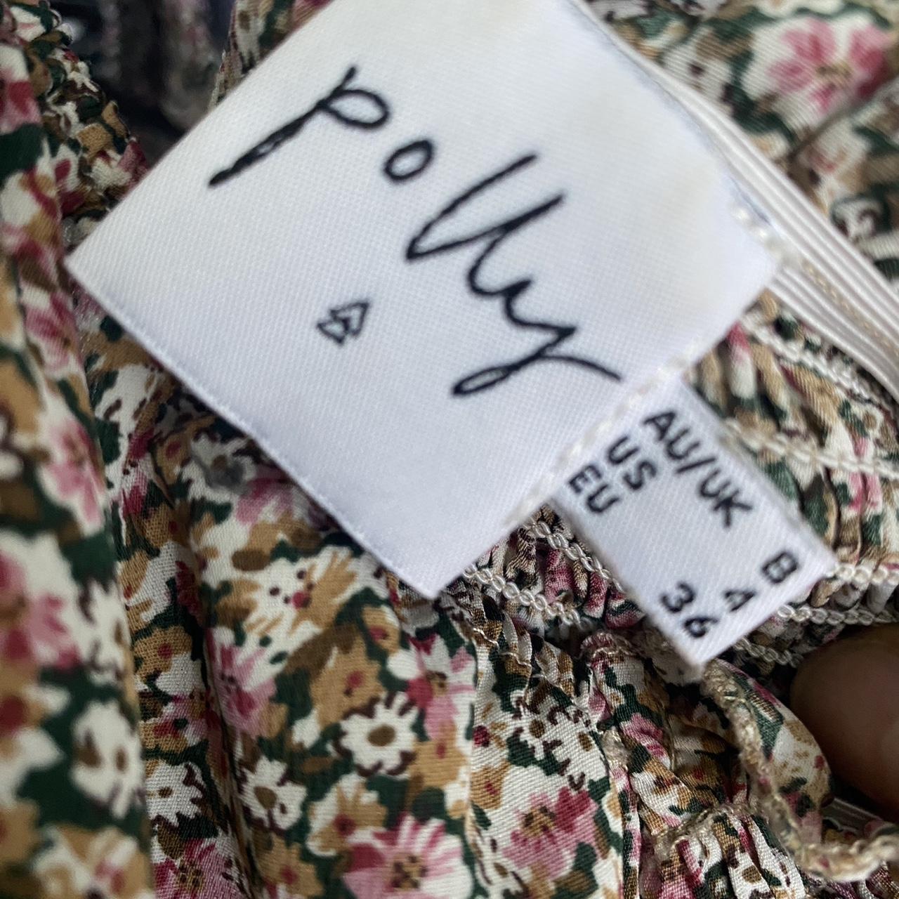 Princess Polly floral dress Bell sleeves Elastic... - Depop