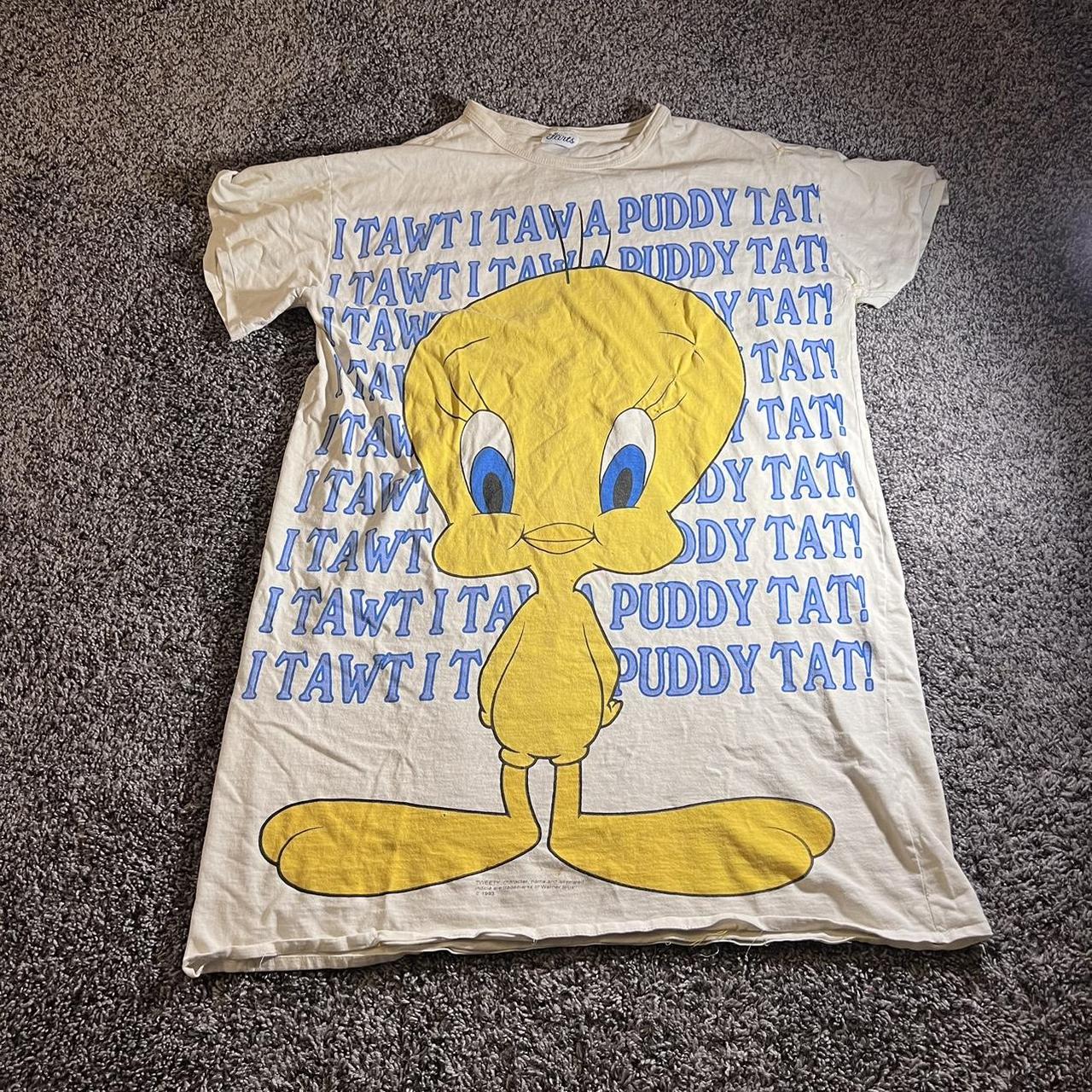 90s tweety bird nightgown 22X34 #tweetybird #90s... - Depop