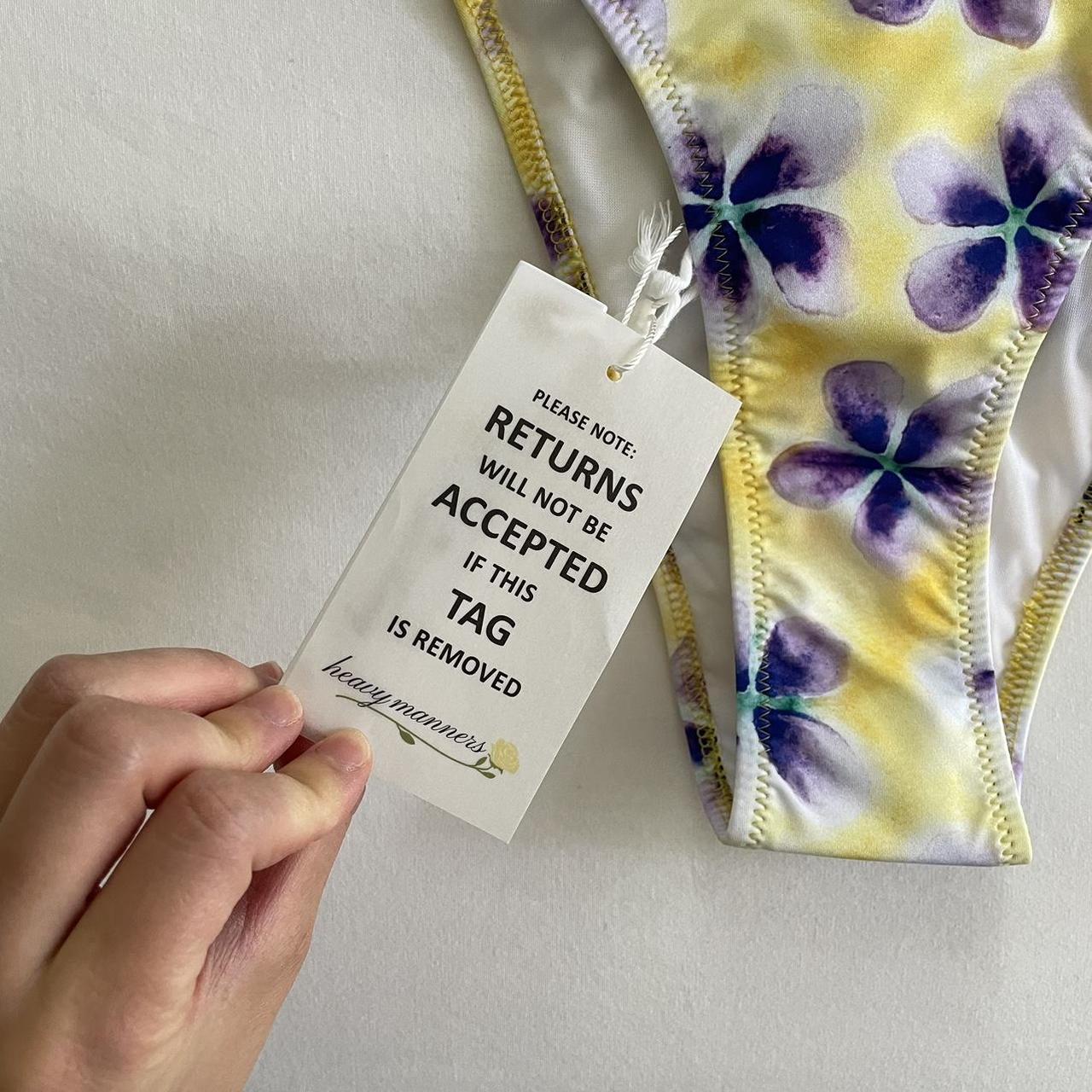 NWT Heavy Manners ‘Mickey & Silvia’ Bikini Set S... - Depop