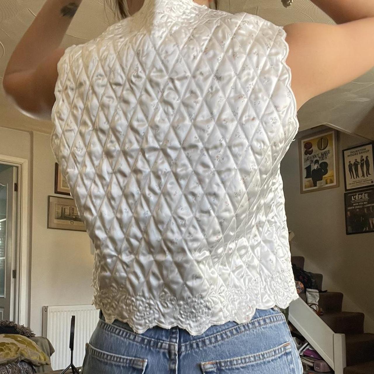 Urban Outfitters Womens White Crop Top Depop