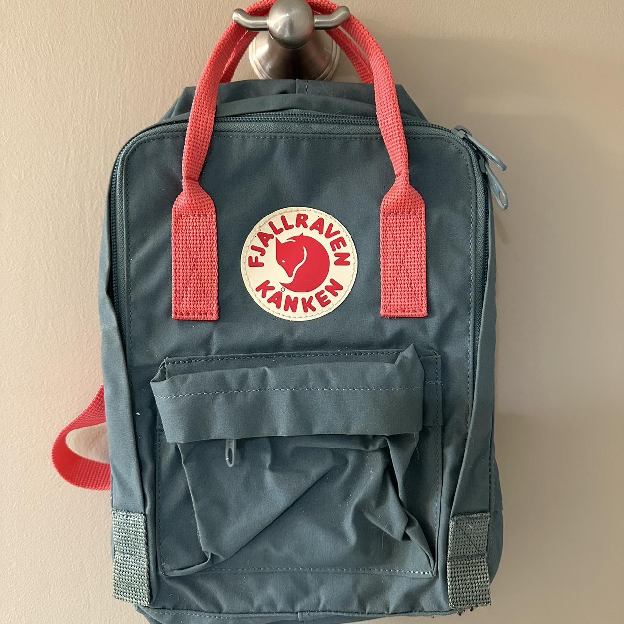 Fjällräven Kanken mini backpack in dark green and... - Depop