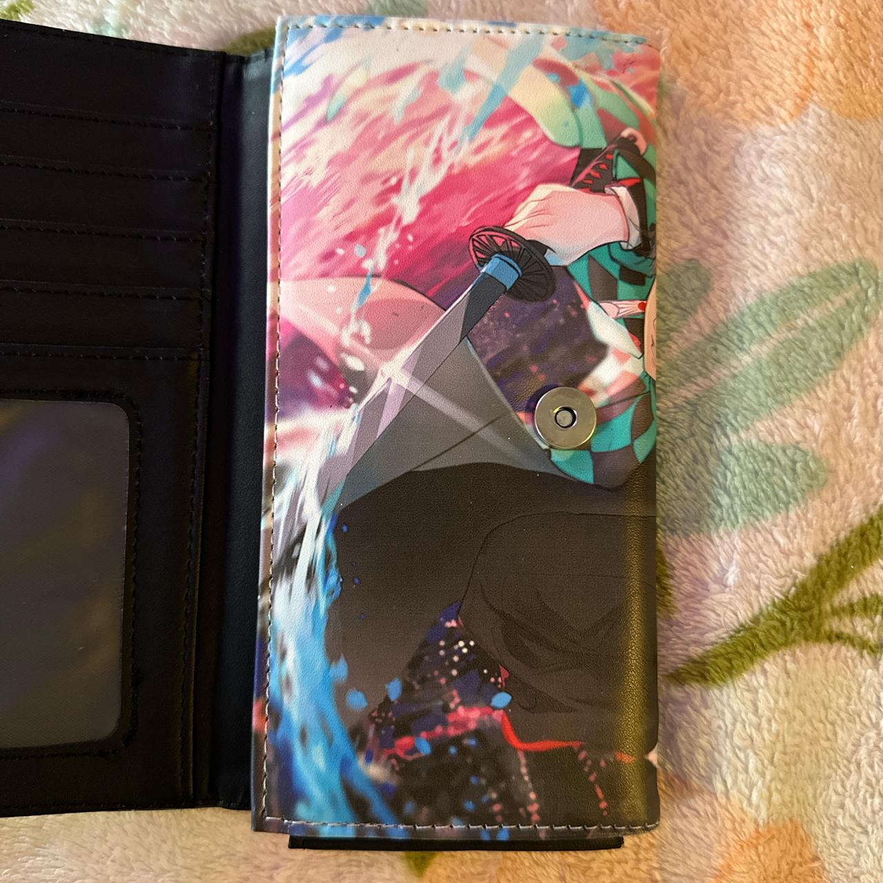Demon Slayer Wallet⚔️ Great condition, minor flawing... - Depop